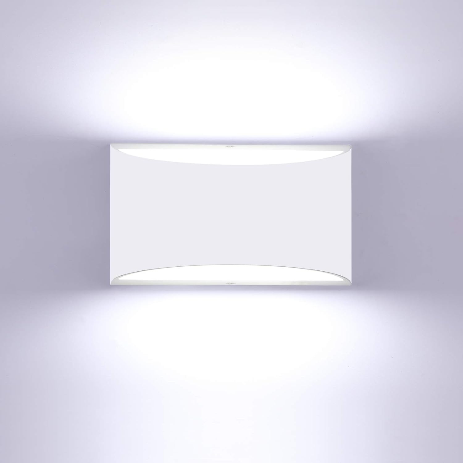 Indoor LED Wall Lamp 12W Dimmable Up Down Wall Light for Living Room ...