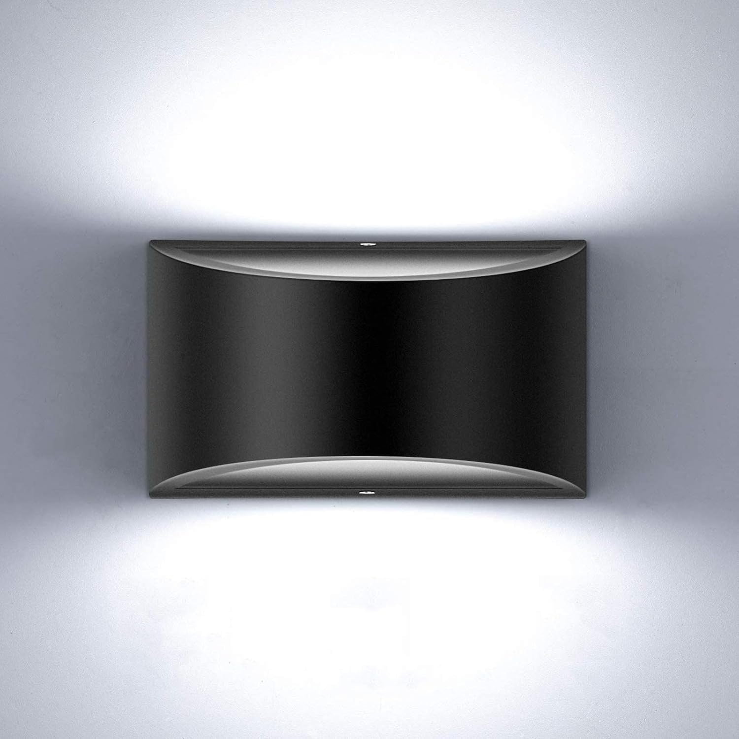 Indoor LED Wall Lamp 12W Dimmable Up Down Wall Light for Living Room ...