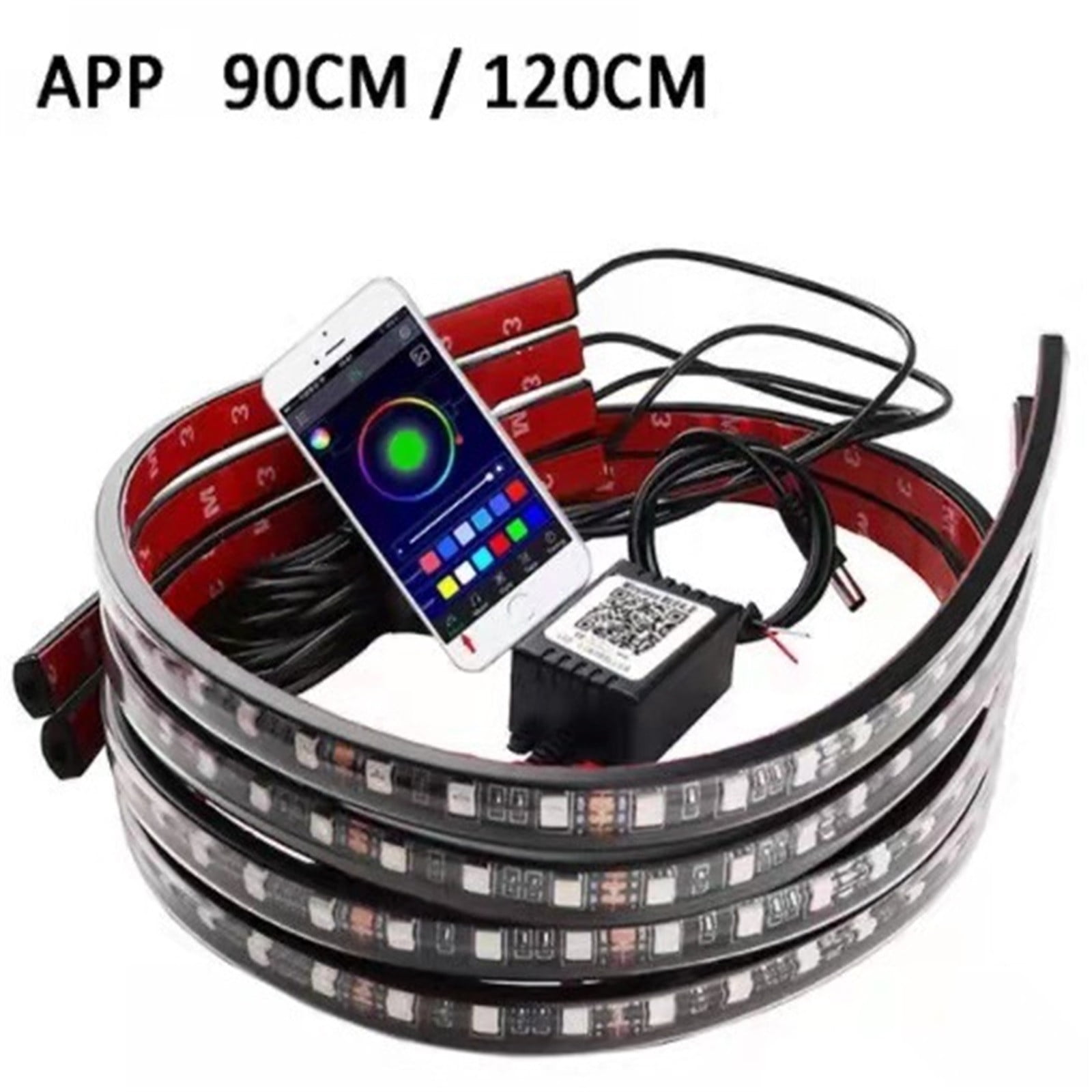 Indoor Lighting Accessories Car Chassis Flexible Rgb Led Strip Lights ...
