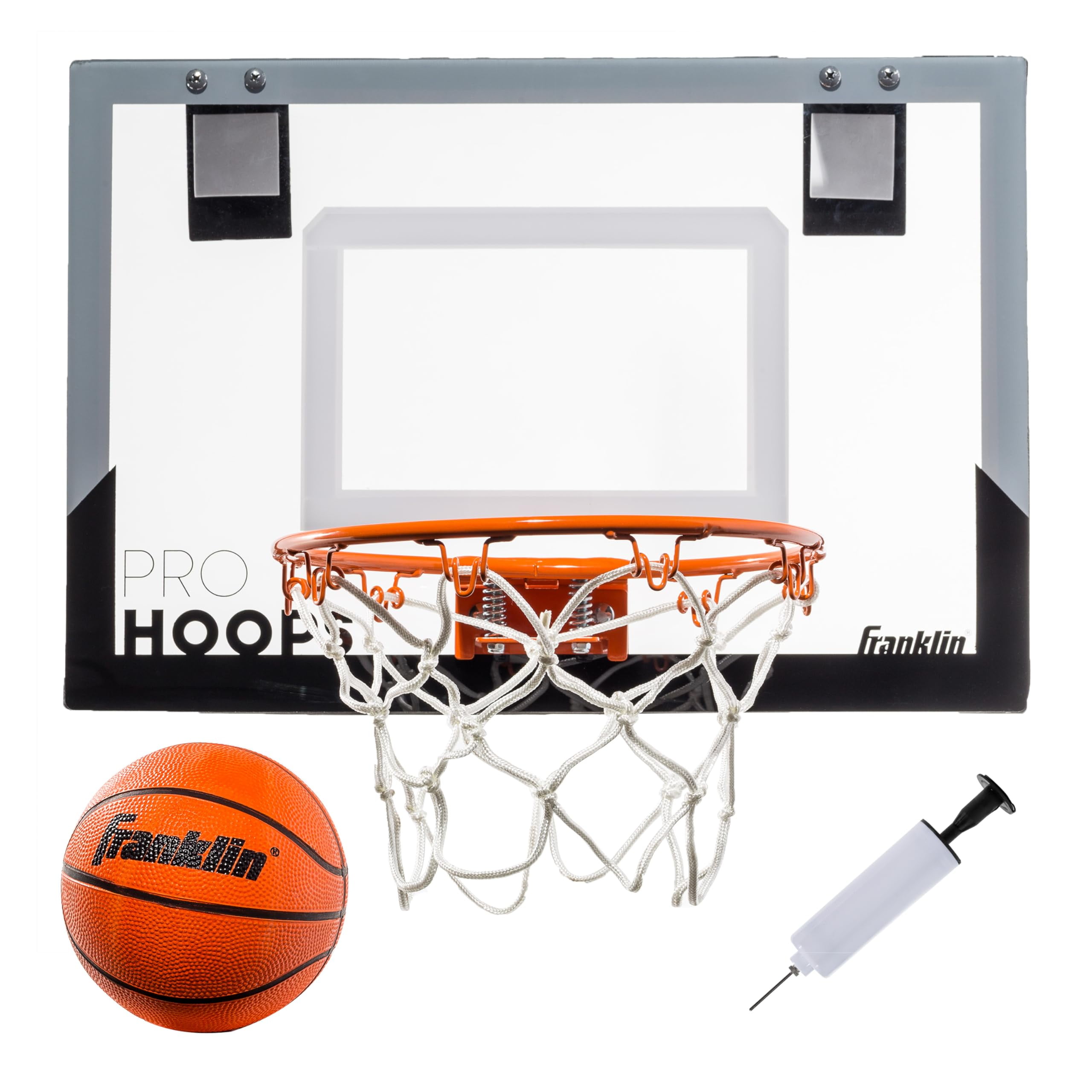 Indoor Mini Basketball Hoop for Kids,Hight Adjustment Wall Mounted ...