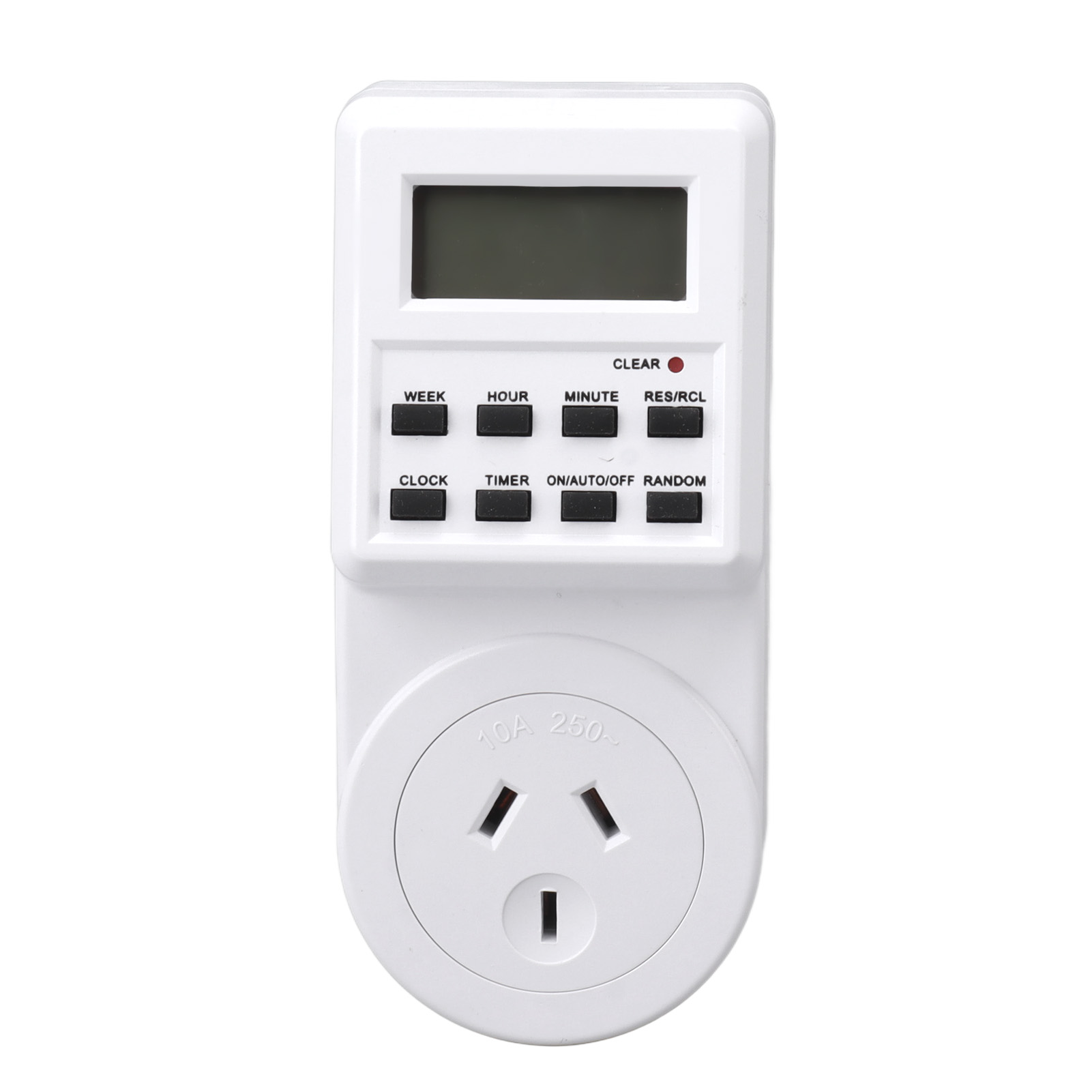 Indoor Mini Outlet Timer Digital Countdown Timer Outlet Indoor Timed ...