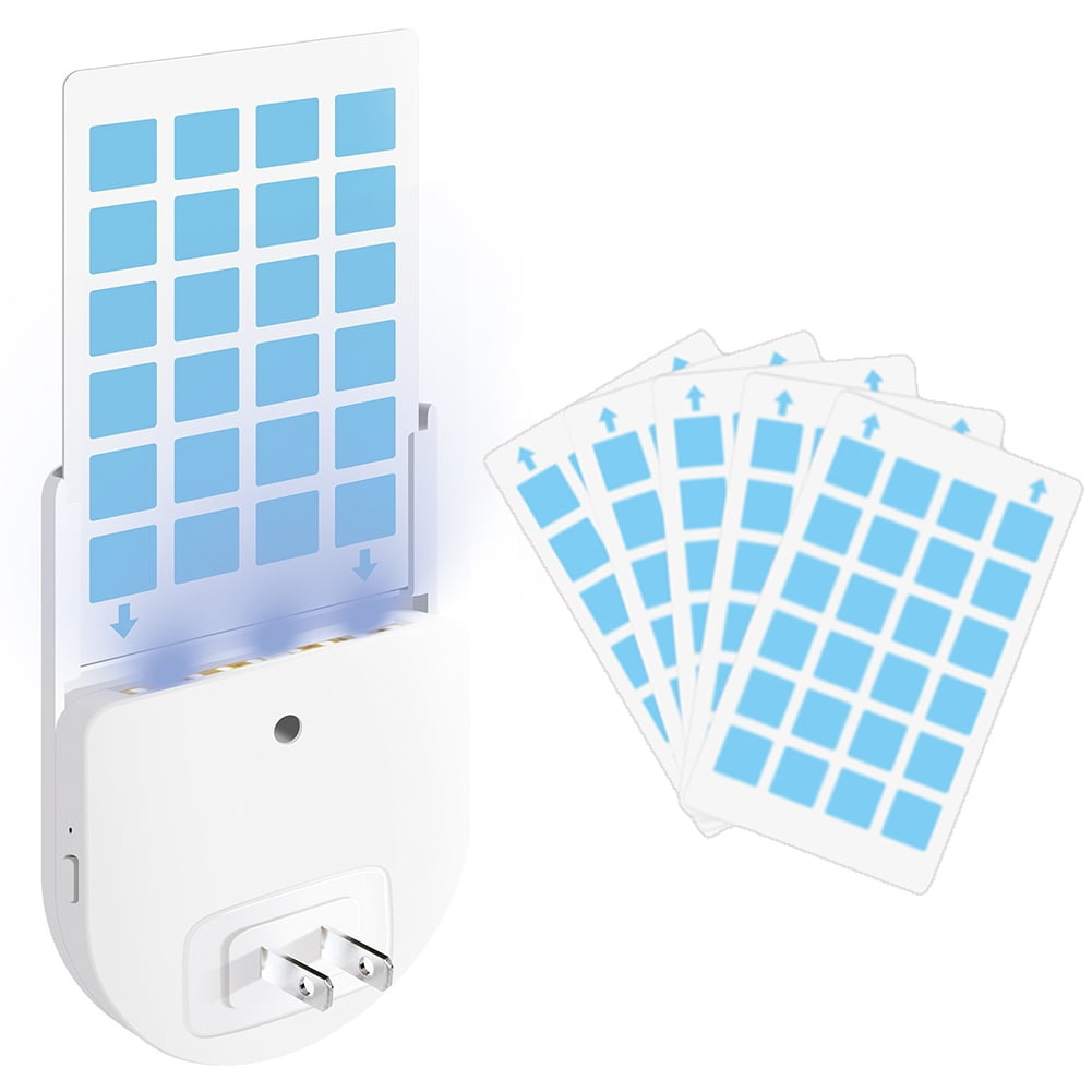 Indoor Mosquito Killer, Flying Insect Trap with Light +5 Glue Cards ...