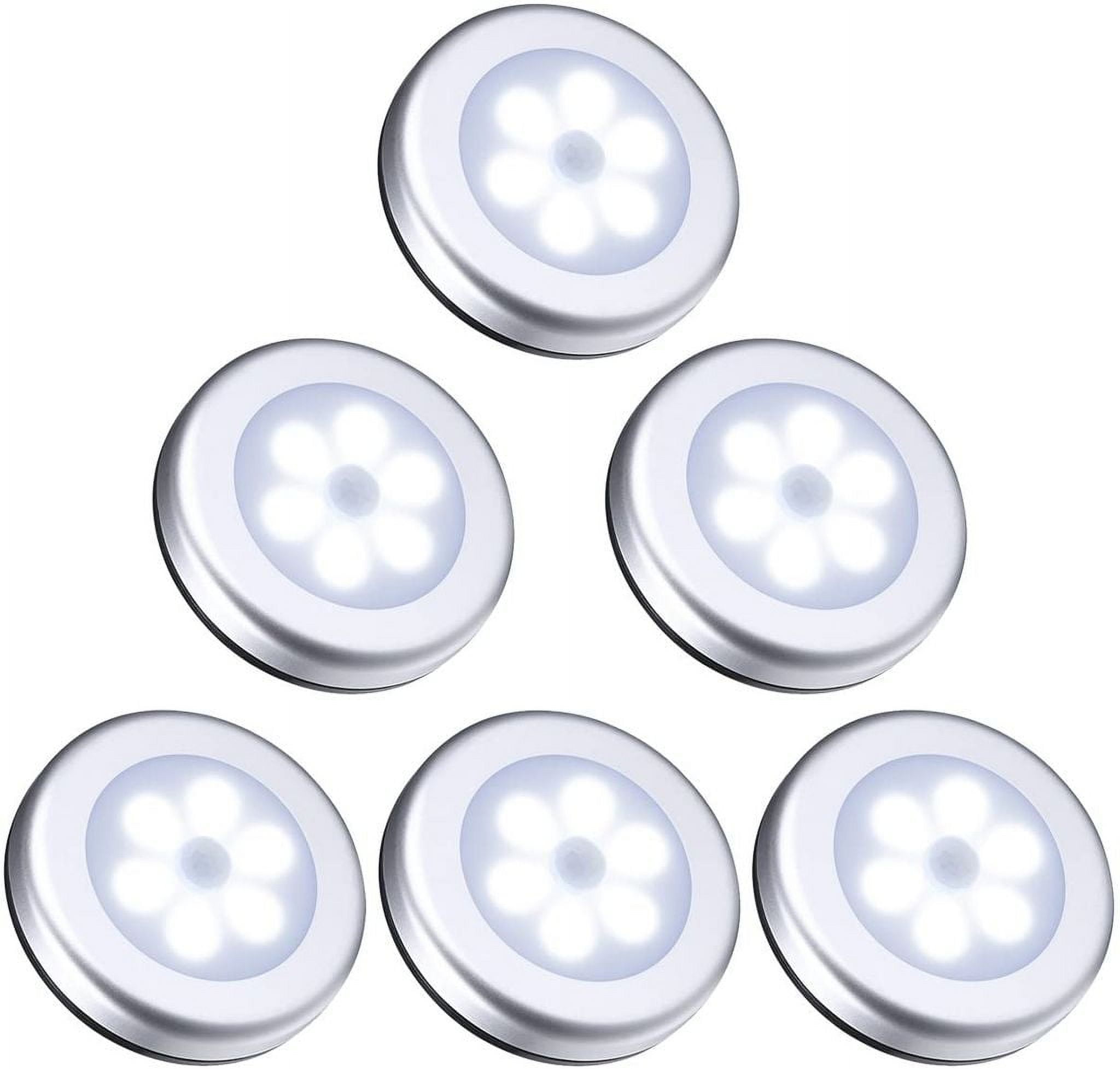 Indoor Motion Sensor Lights, High Brightness Battery-Powered Wireless ...