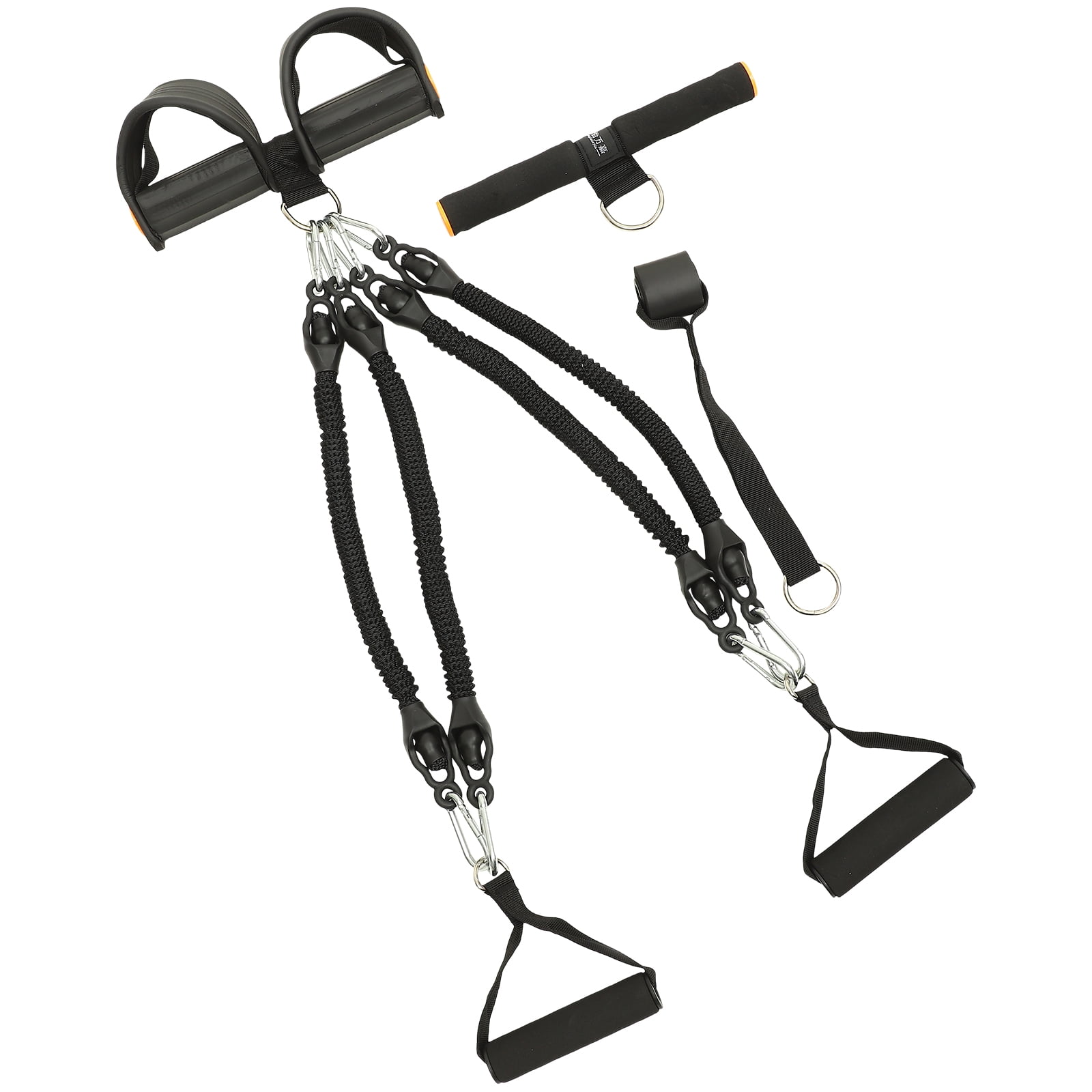 Indoor Multifunctional Tension Rope Elastic Pedal Puller Fitness ...