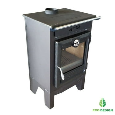 Northshire Stove 305-3D 100m² Wood Burning Heat Efficient Mini Stove ...