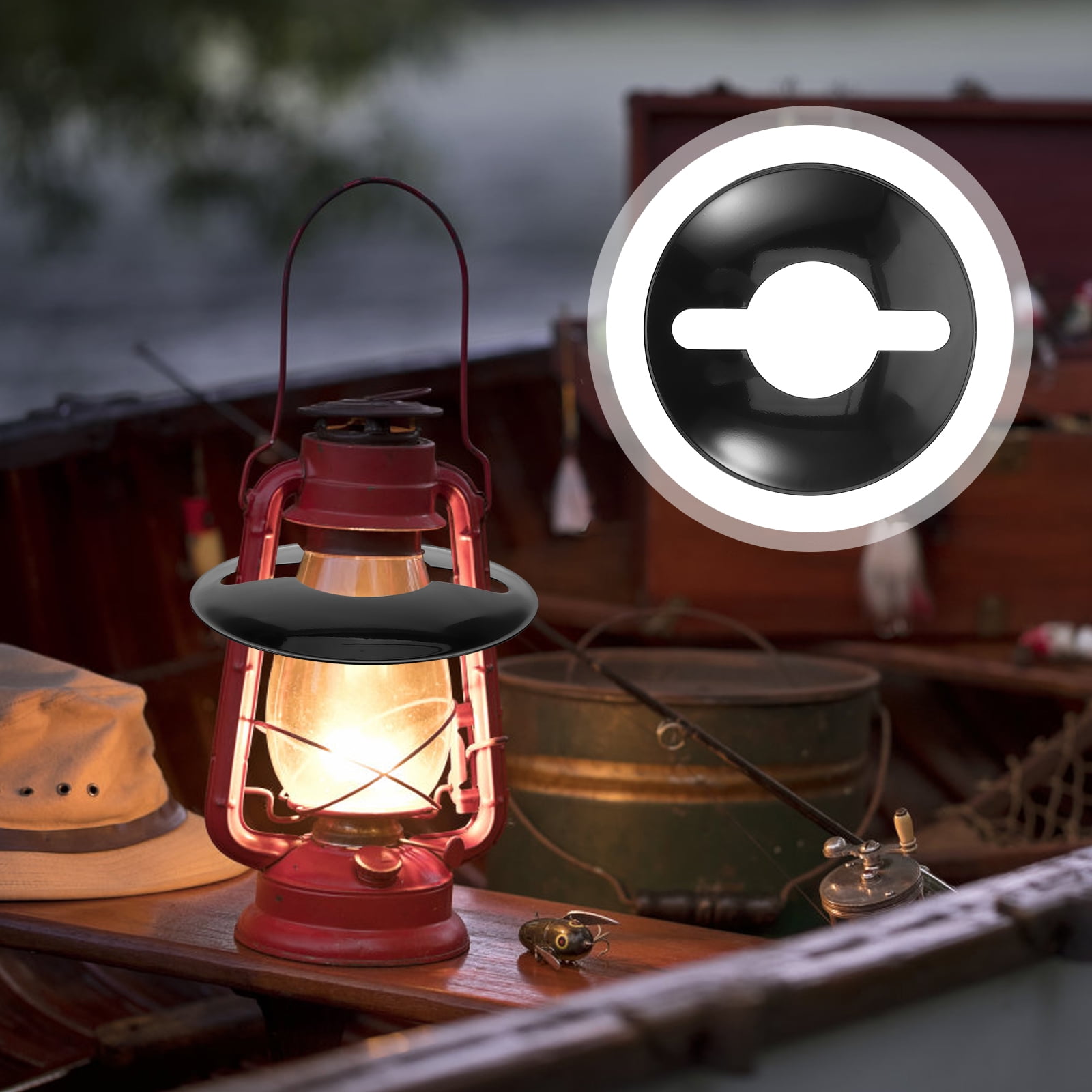 Indoor Oil Lamp Light Reflector Lamp Shade For Oil Lamp Vintage ...