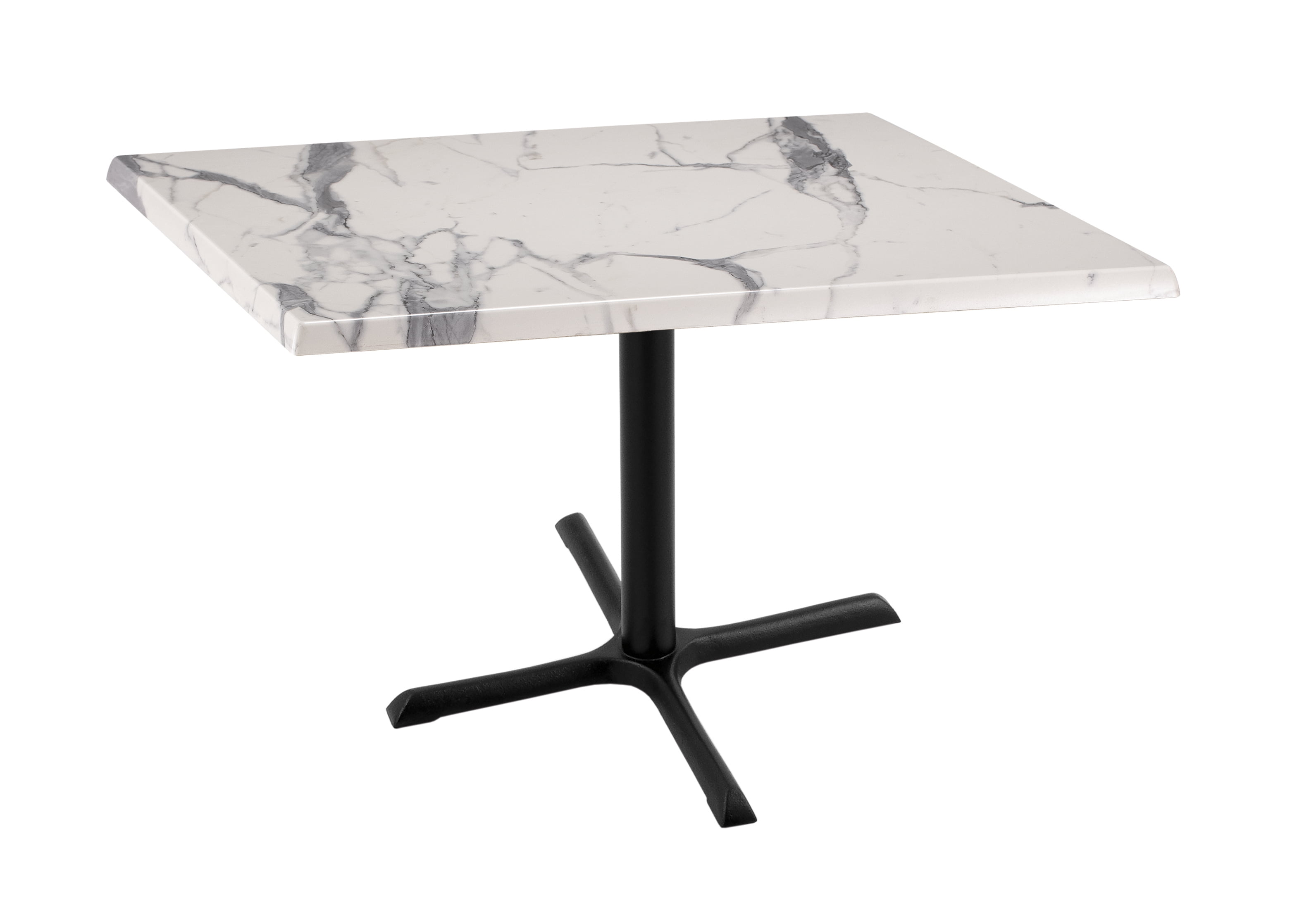 Indoor/Outdoor 30" Tall OD211 Black Table Base with 30" x 30" Foot and ...