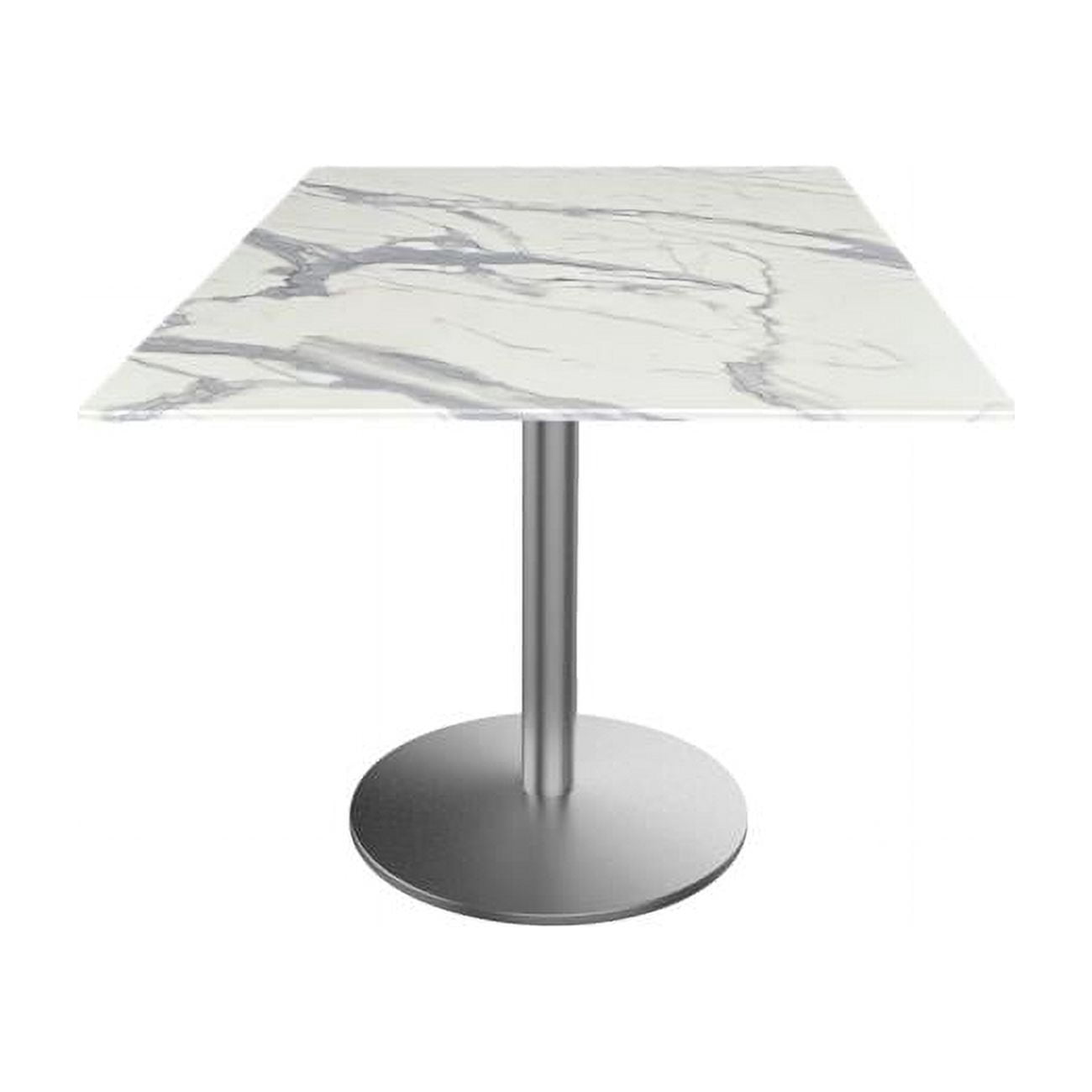 Indoor/Outdoor 30" Tall OD214 Stainless Steel Table Base with 22 ...