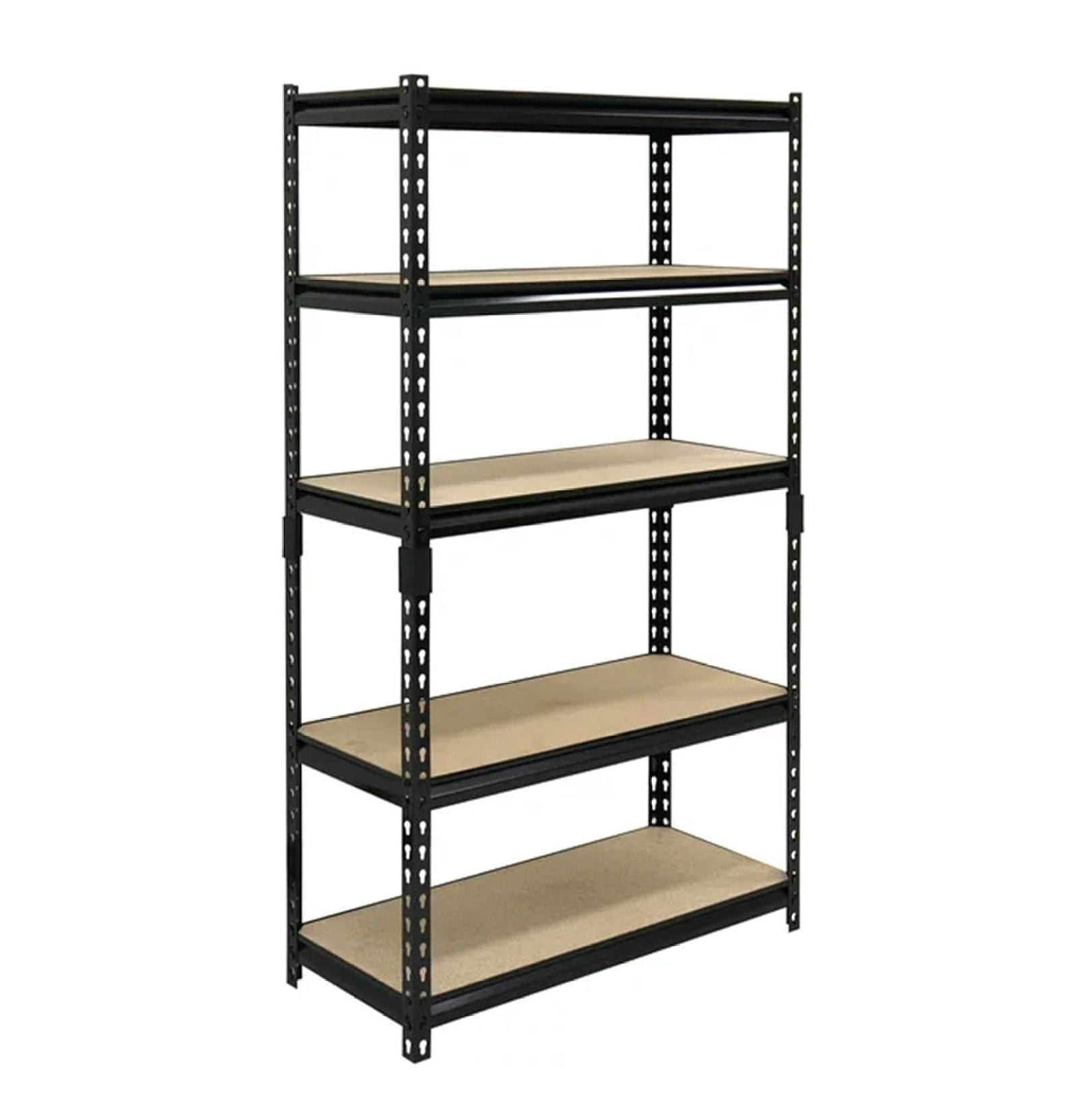 Indoor Outdoor 30" x 60" Standalone 5-Tier Steel Utility Shelving Unit ...