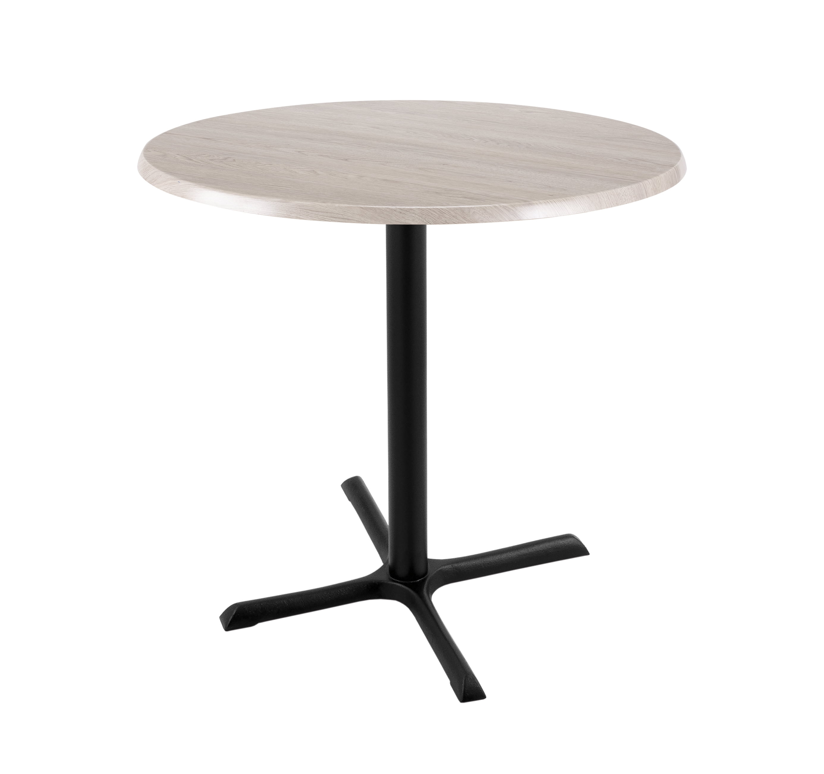 Indoor/Outdoor 36" Tall OD211 Black Table Base with 30" x 30" Foot and ...