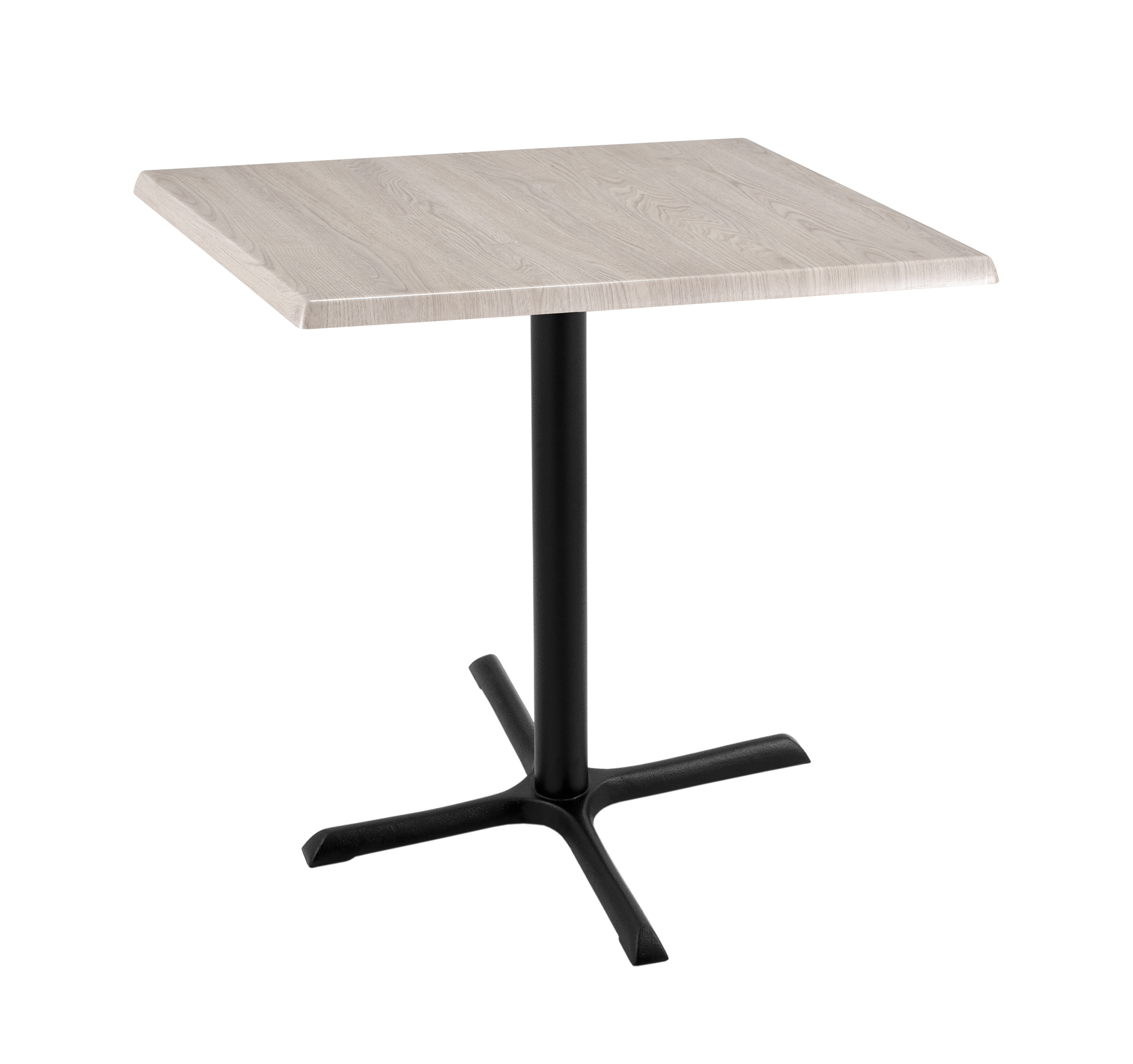 Indoor/Outdoor 36" Tall OD211 Black Table Base with 30" x 30" Foot and ...