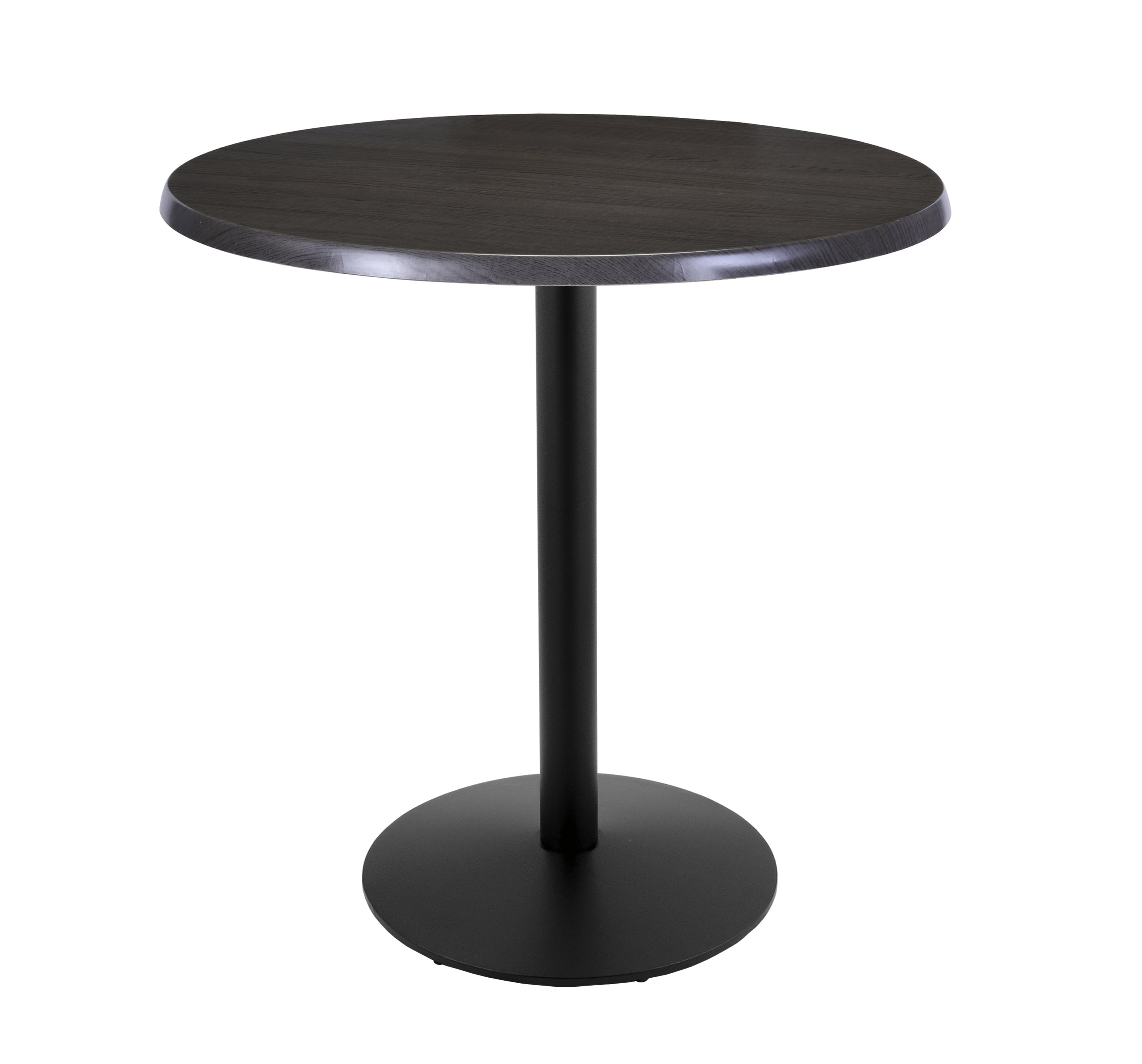 Indoor/Outdoor 42" Tall OD214 Black Table Base with 22" Diameter Foot ...