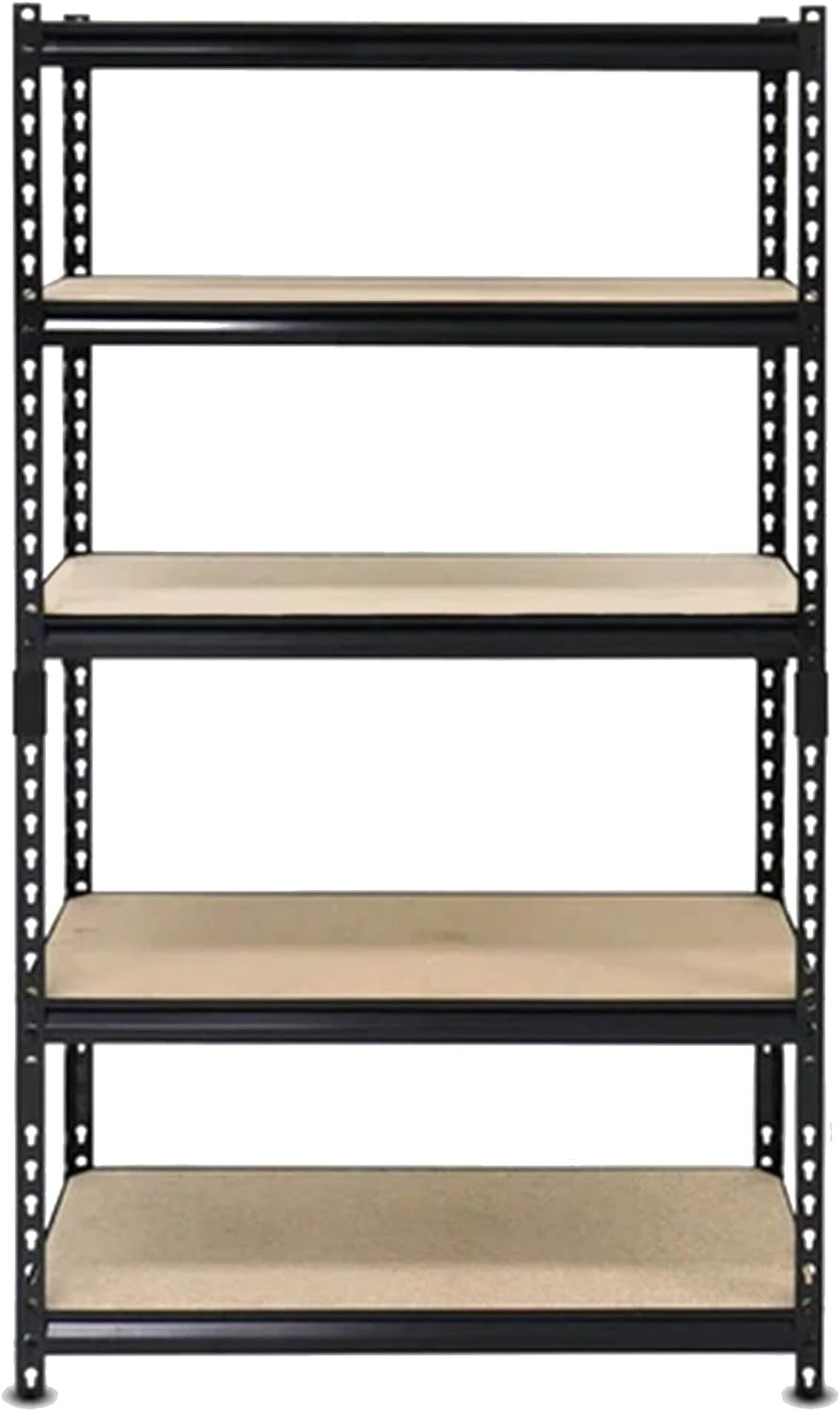 Indoor Outdoor 72 Inch 5 Tier Steel Utility Shelving Unit with ...