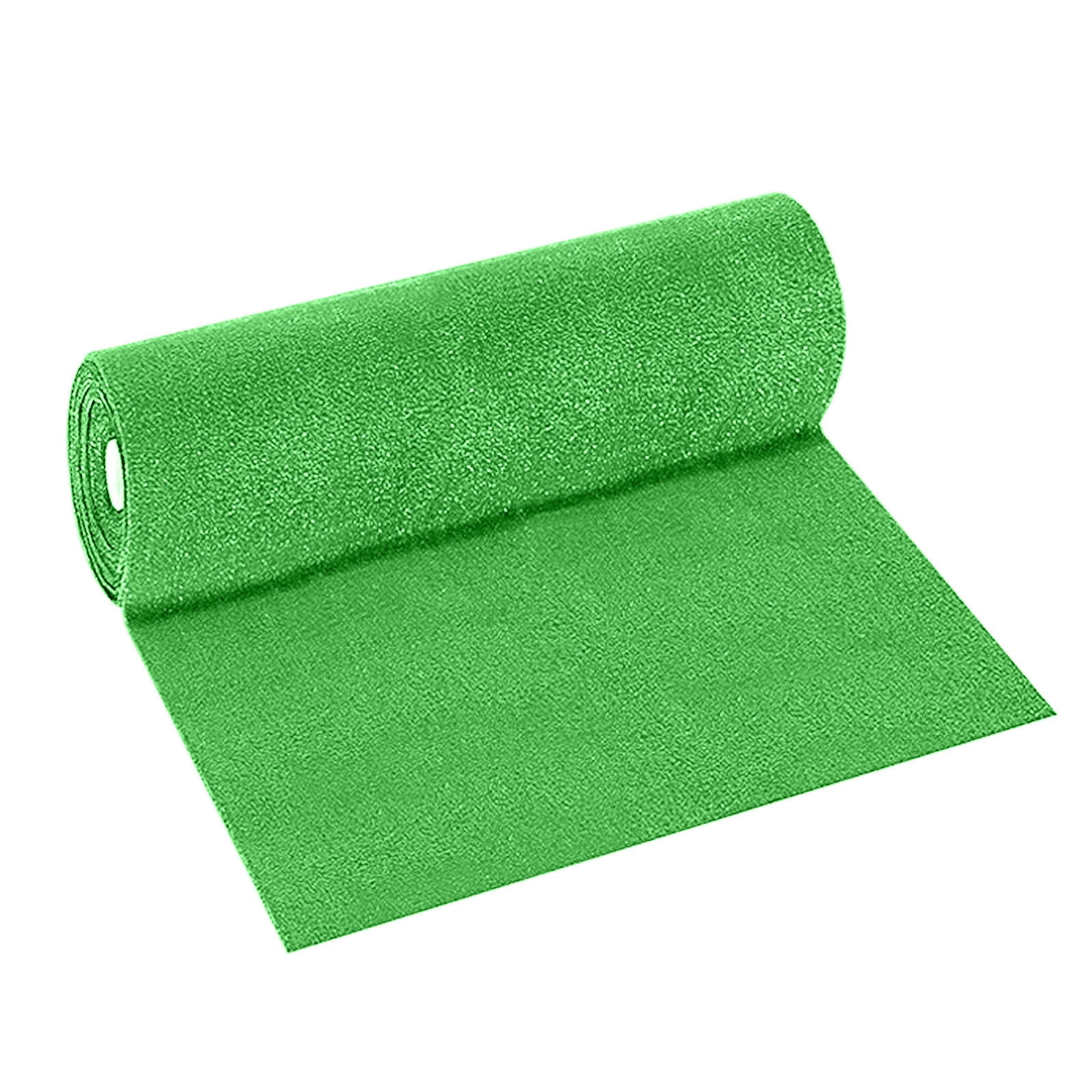 Indoor Outdoor Artificial Grass Rug 1.6FT X 1.6FT, Plastic Carpet Green ...