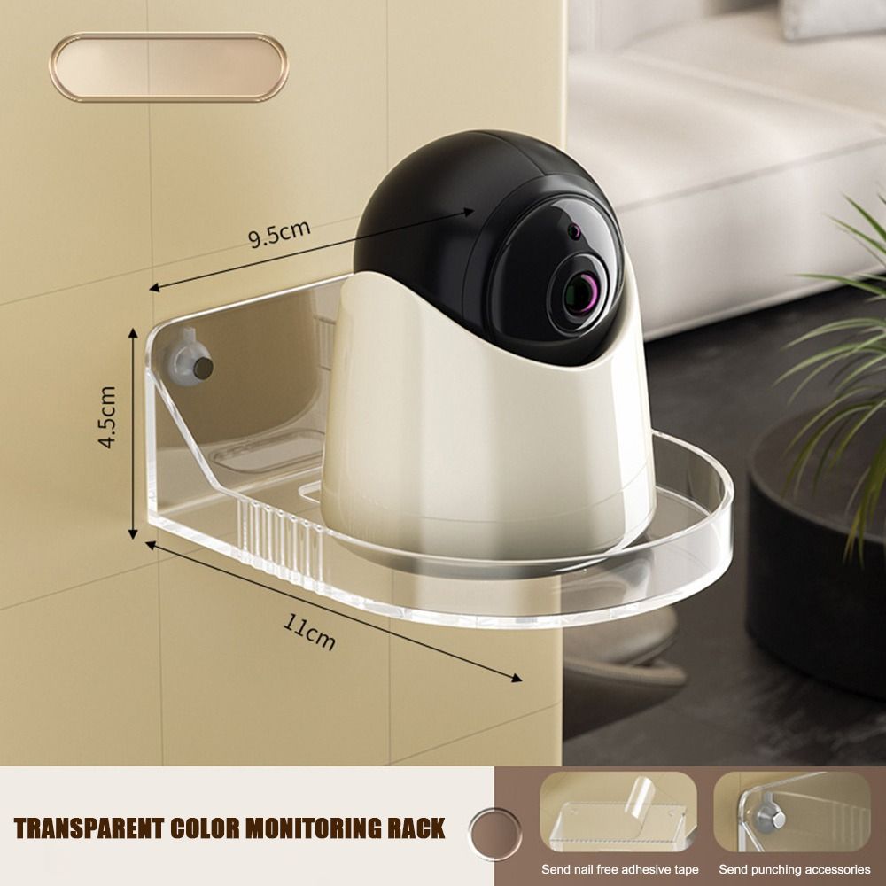 Indoor Outdoor Bracket Durable Mini Self Adhesive Wall Mounted Camera ...