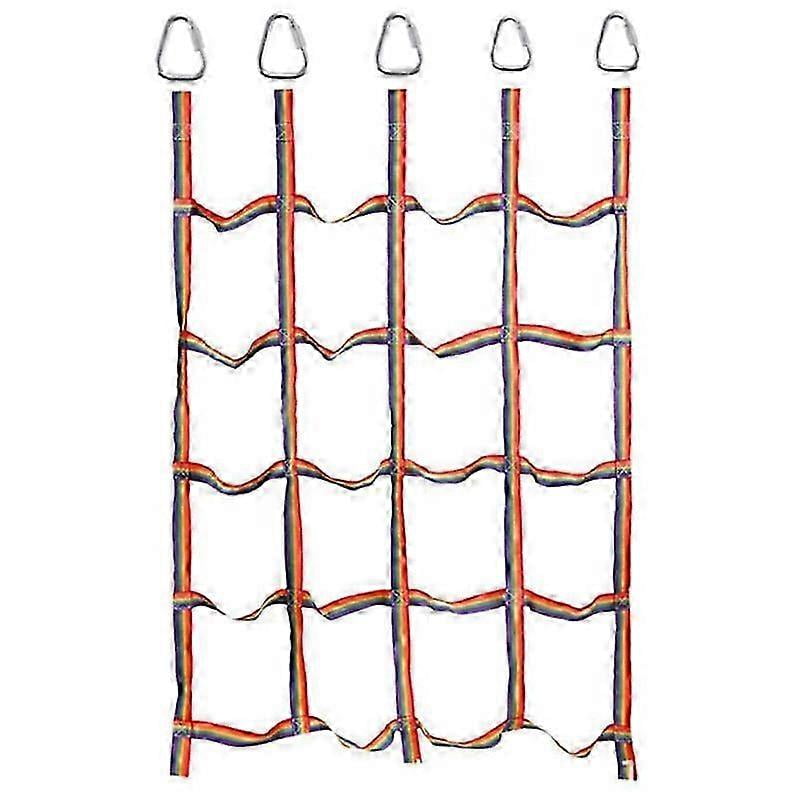 Indoor/Outdoor Climbing Net (72 Inches x 57 Inches) Playground Freight ...
