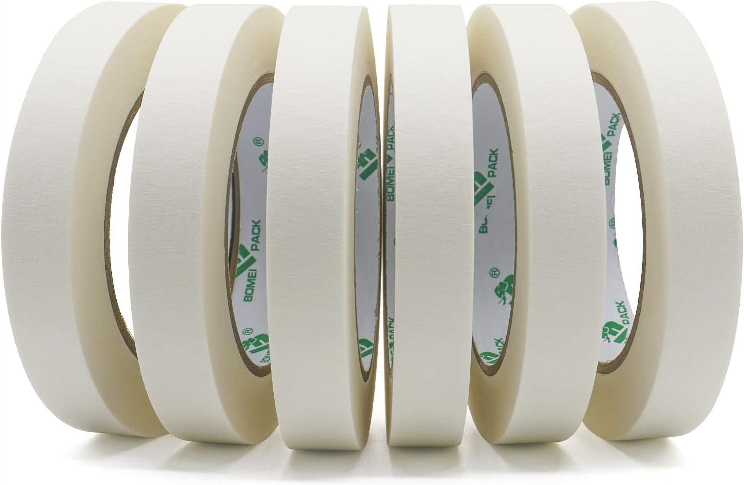 Indoor & Outdoor Crepe Paper Tape, General Purpose Masking Tape with ...