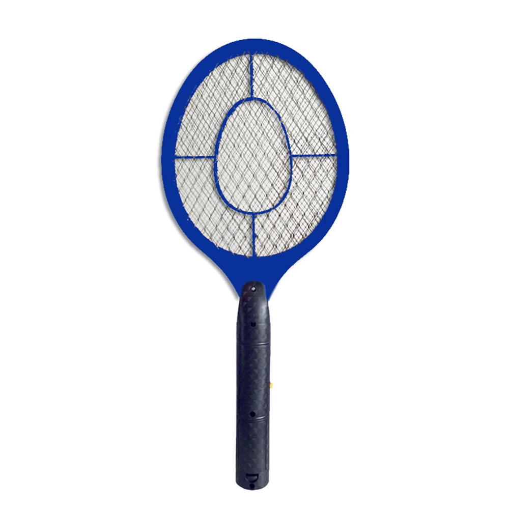 Indoor Outdoor Electric Fly Swatter, Battery Powered Bug Zapper with ...