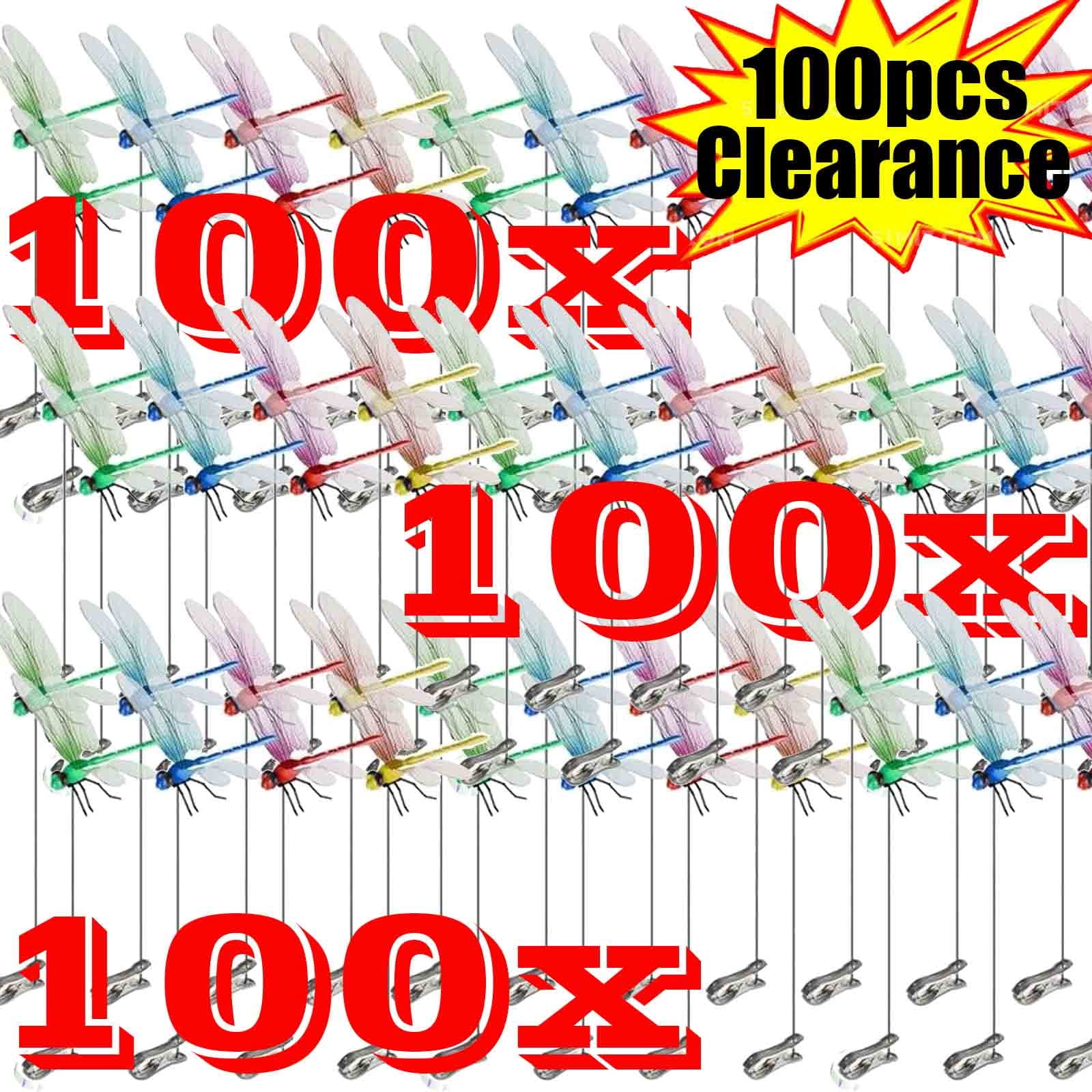 Indoor & Outdoor Fake Dragonfly Rod Clip, Dragonfly Clip Bug Repellent ...