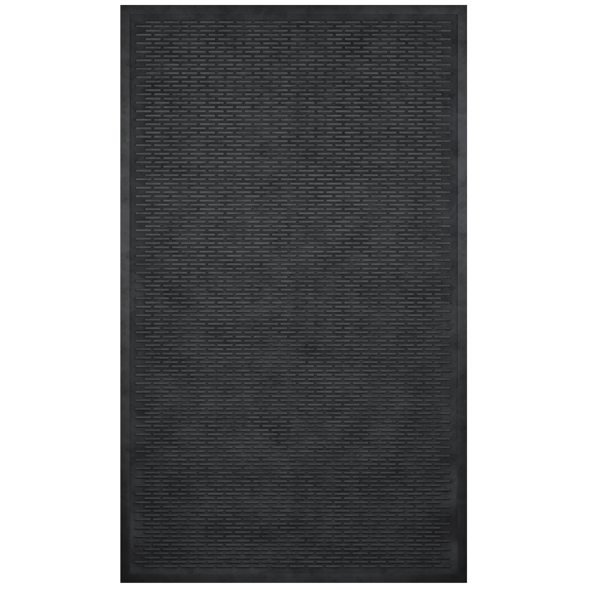 Ottomanson Heavy Duty Non-Slip Rubber Mat 35" x 60" Indoor Outdoor ...