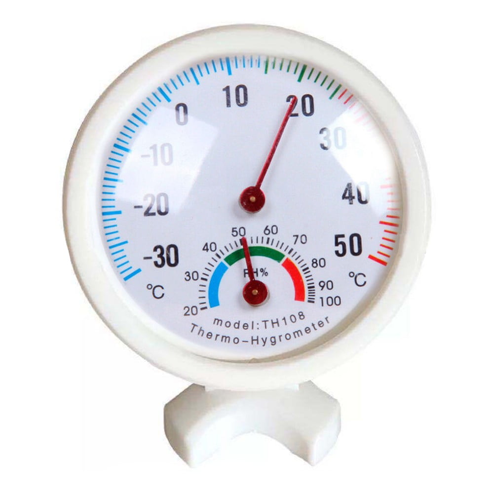Indoor Outdoor Humidity Temperature Meter Wet Hygrometer Thermometer ...