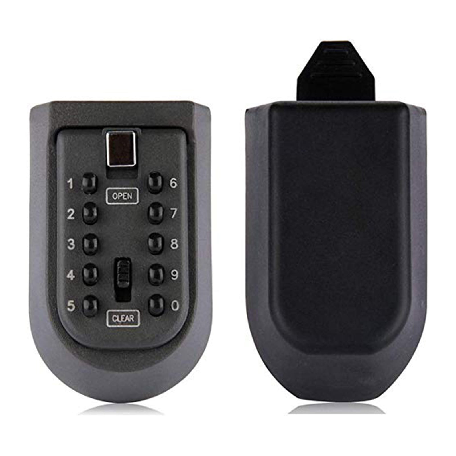 Indoor & Outdoor Key Lock Box Wall Mounted Button Combination Key ...