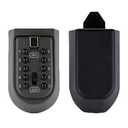 Key Storage Lock Box, Combination Lock Box, Wall Mounted Lock Box Black ...