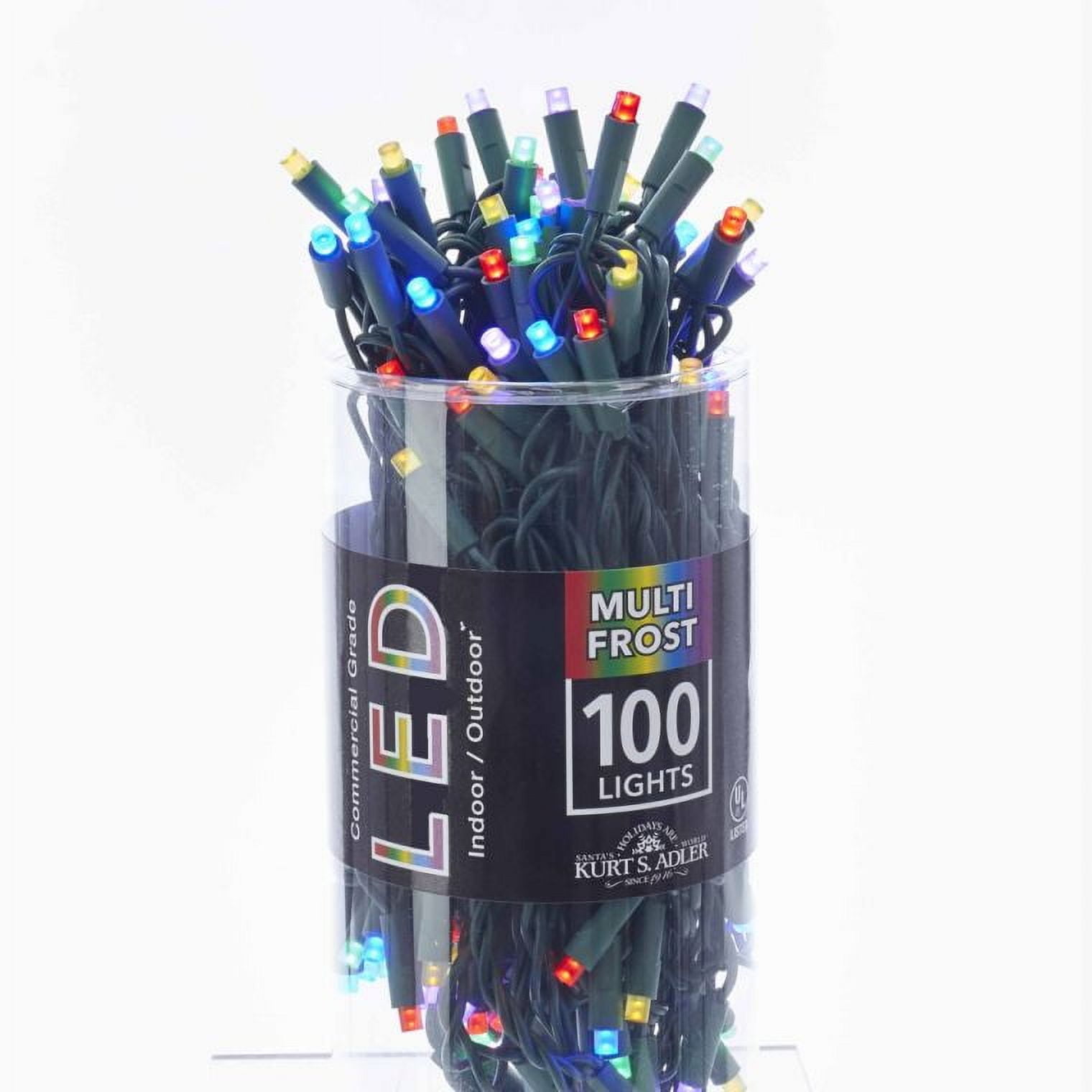 Indoor/Outdoor Multi Color LED 100 String Lights - Walmart.com