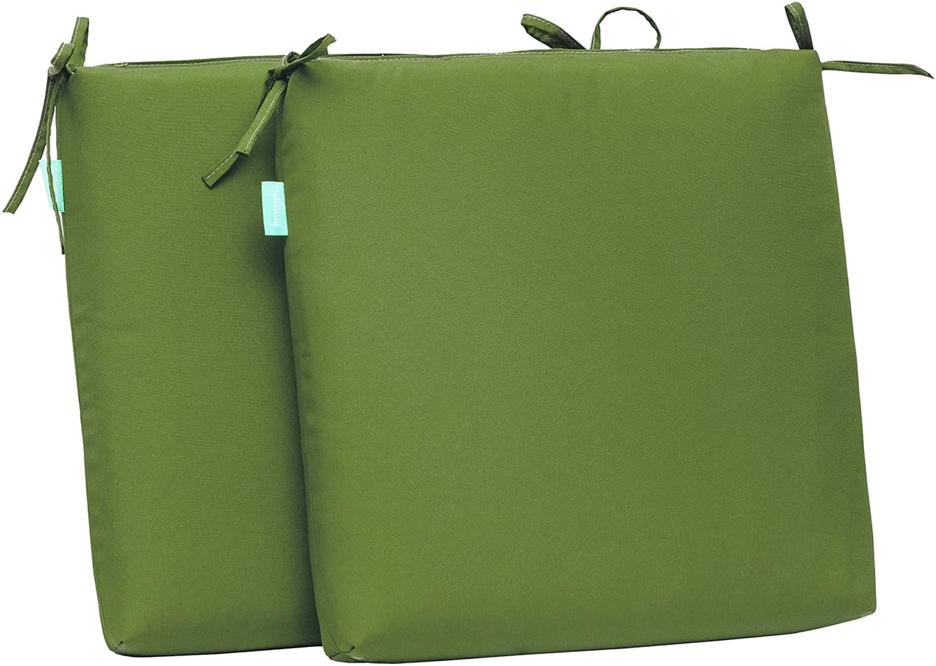 Indoor Outdoor Seat Cushions, Square Foam Chair Pads for Dining, All ...