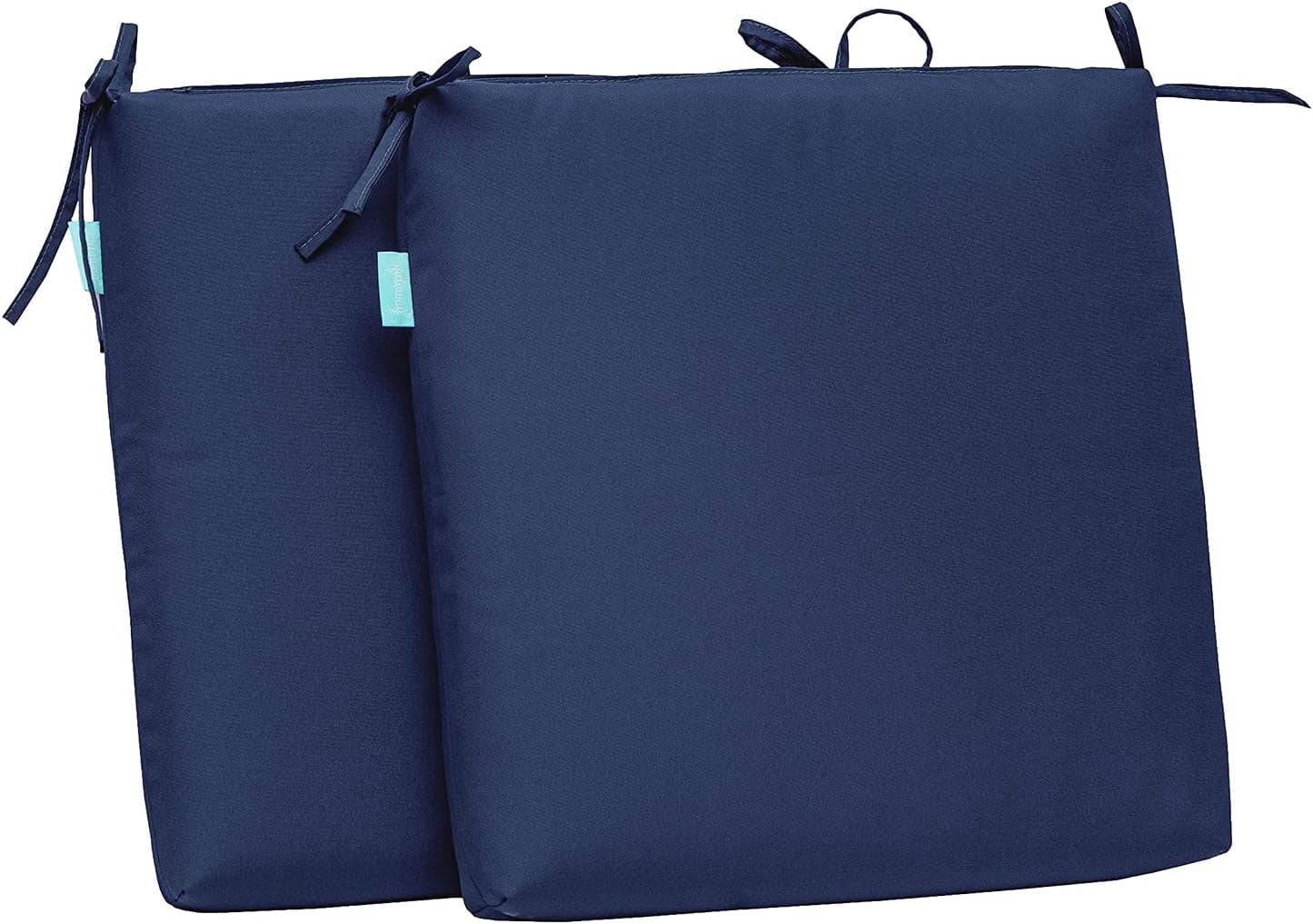 Indoor Outdoor Seat Cushions, Square Foam Chair Pads for Dining, All ...