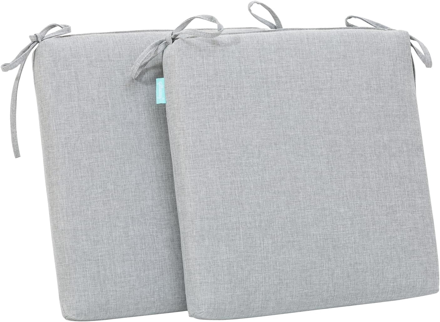 Indoor Outdoor Seat Cushions, Square Foam Chair Pads for Dining, All ...