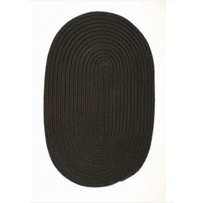 Indoor/Outdoor Solid Black Rug - 8 ft. x 10 ft. - Walmart.com