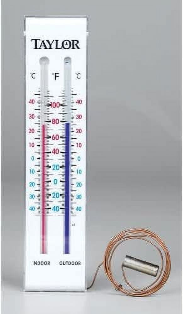 Taylor Precision Products Indoor Outdoor Thermometer 5327 - Analog ...