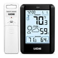 Indoor Outdoor Thermometer Wireless Weather Station Inside Outside ...