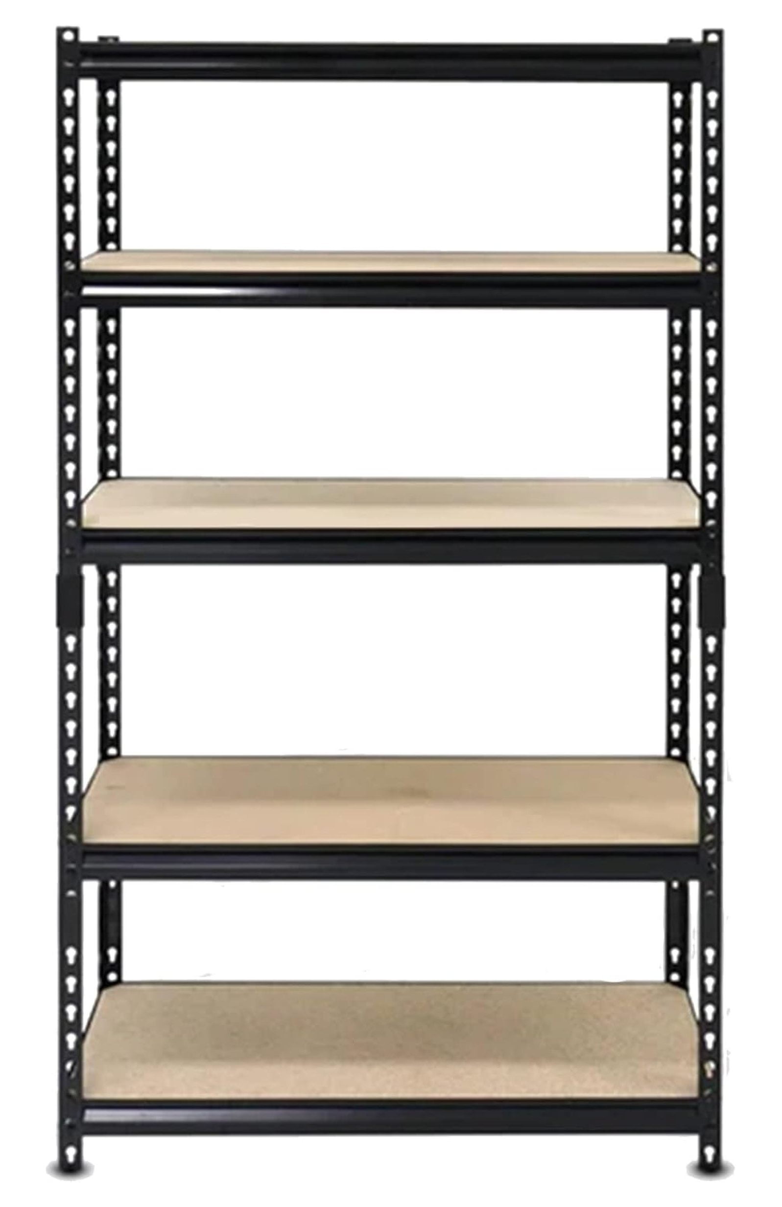 Indoor Outdoor " x 72" Standalone 5 Tier Steel Utility Shelving Unit w ...
