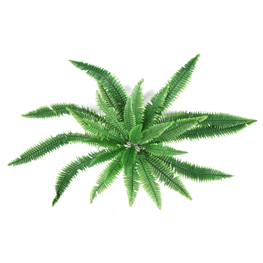 Indoor Outside Decor Artificial Ferns, Elegant Design Real Touch Artificial Shrubs, Lifelike ...