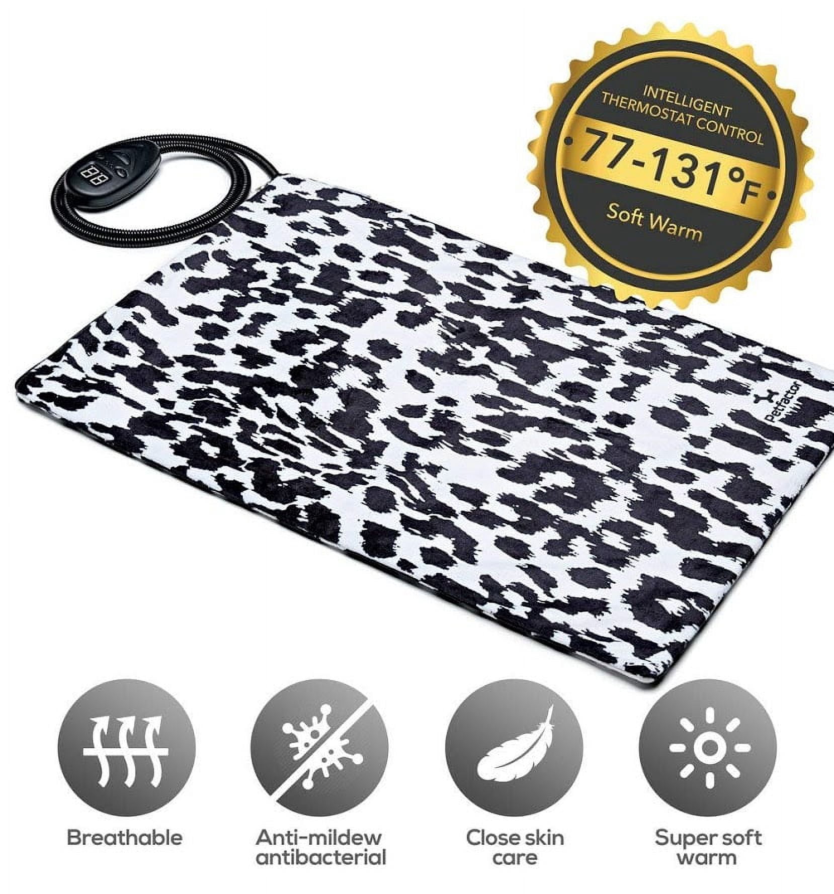 Indoor Pet Electric Heating Pad, Petfactors 7-Level Controller DC15.6V ...
