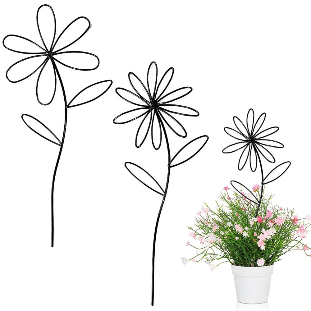 Indoor Plant Leaf Trellis Small Metal Trellis Exquisite Climbing Plants ...
