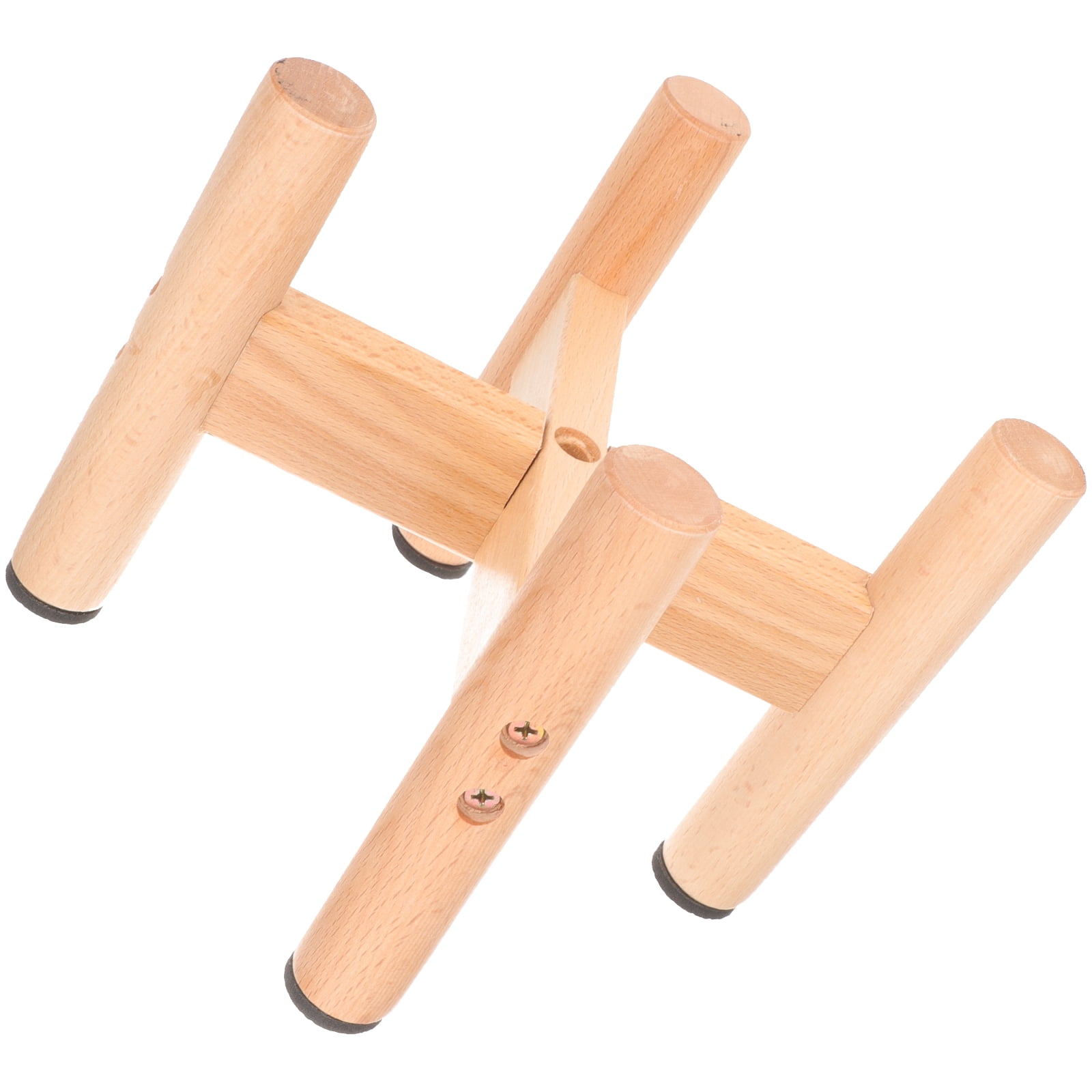 Indoor Plant Rack Tabletop Stand for Home Planter Pot Household Beech ...