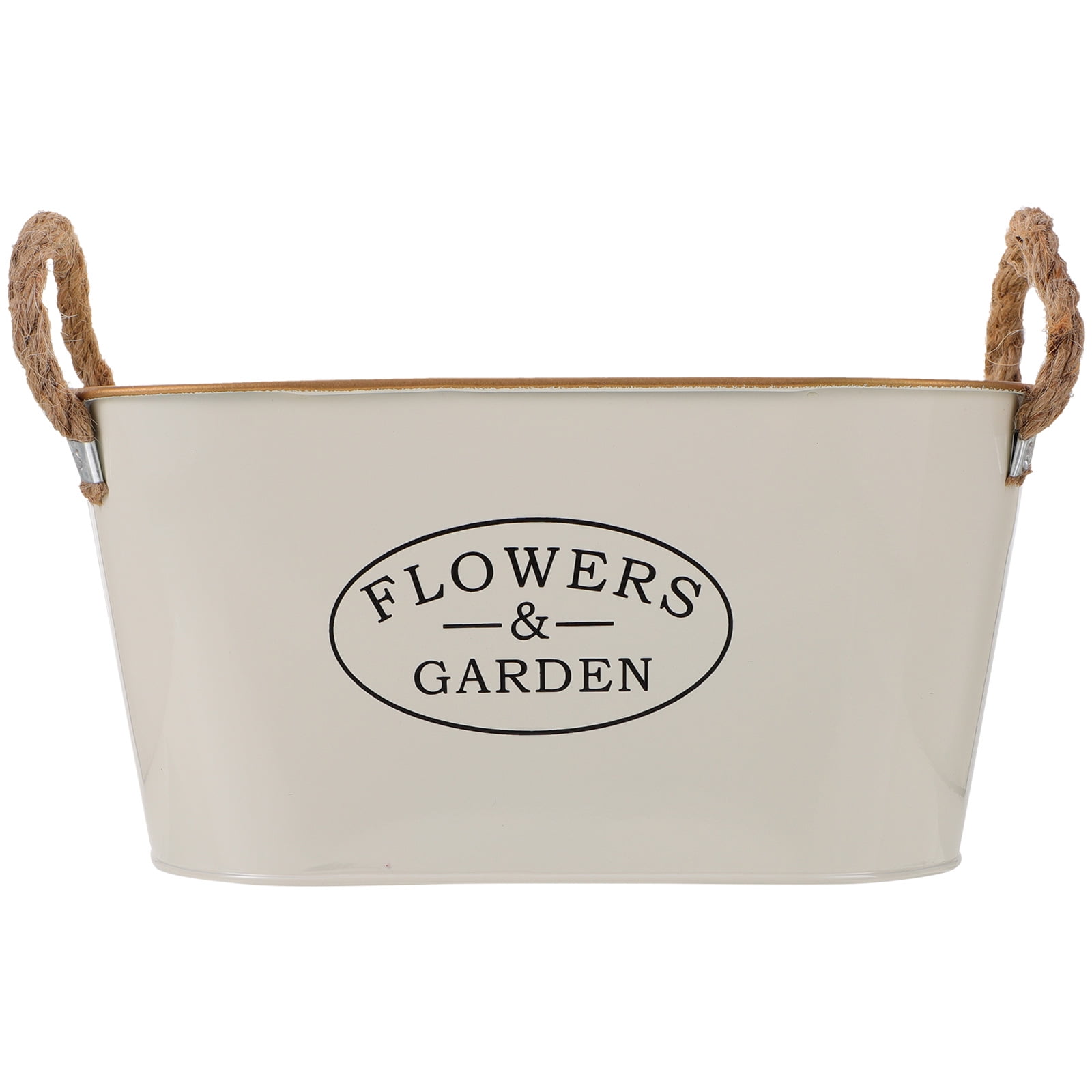 Indoor Plant Stand Hanging Planter Tin Flower Pot - Walmart.com