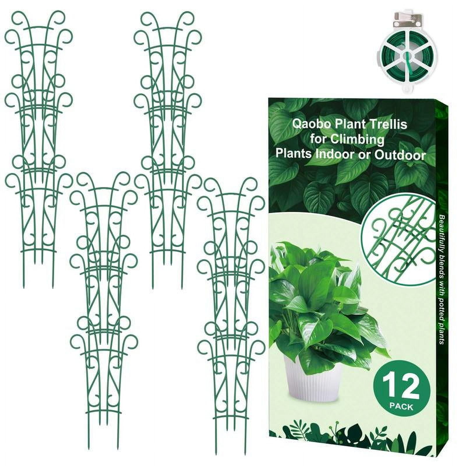 Indoor Plant Trellis for Climbing Plants, 4 Pack Garden Trellis for ...