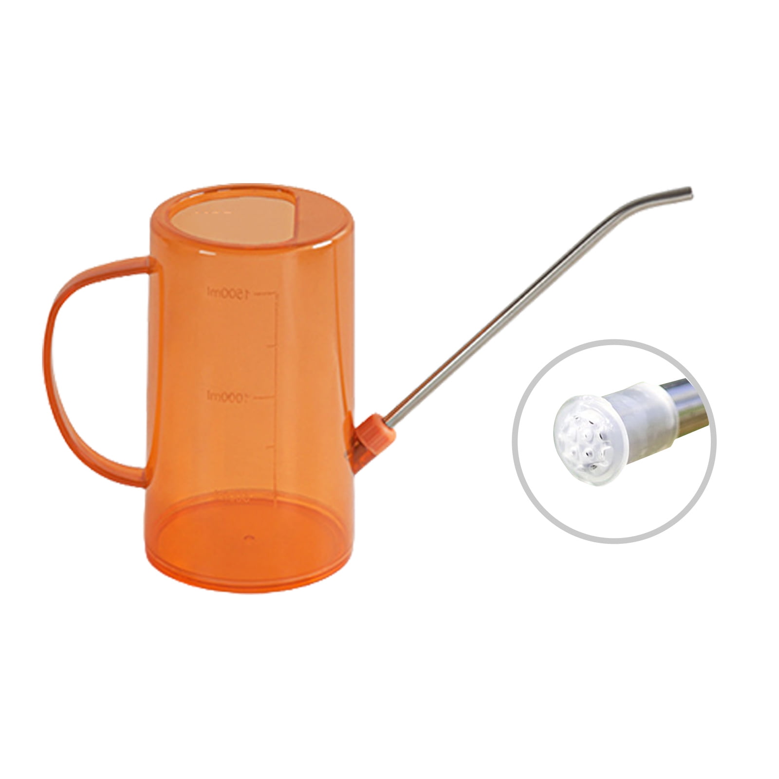 Indoor Plant Watering Can Stainless Steel Detachable Long Spout ...