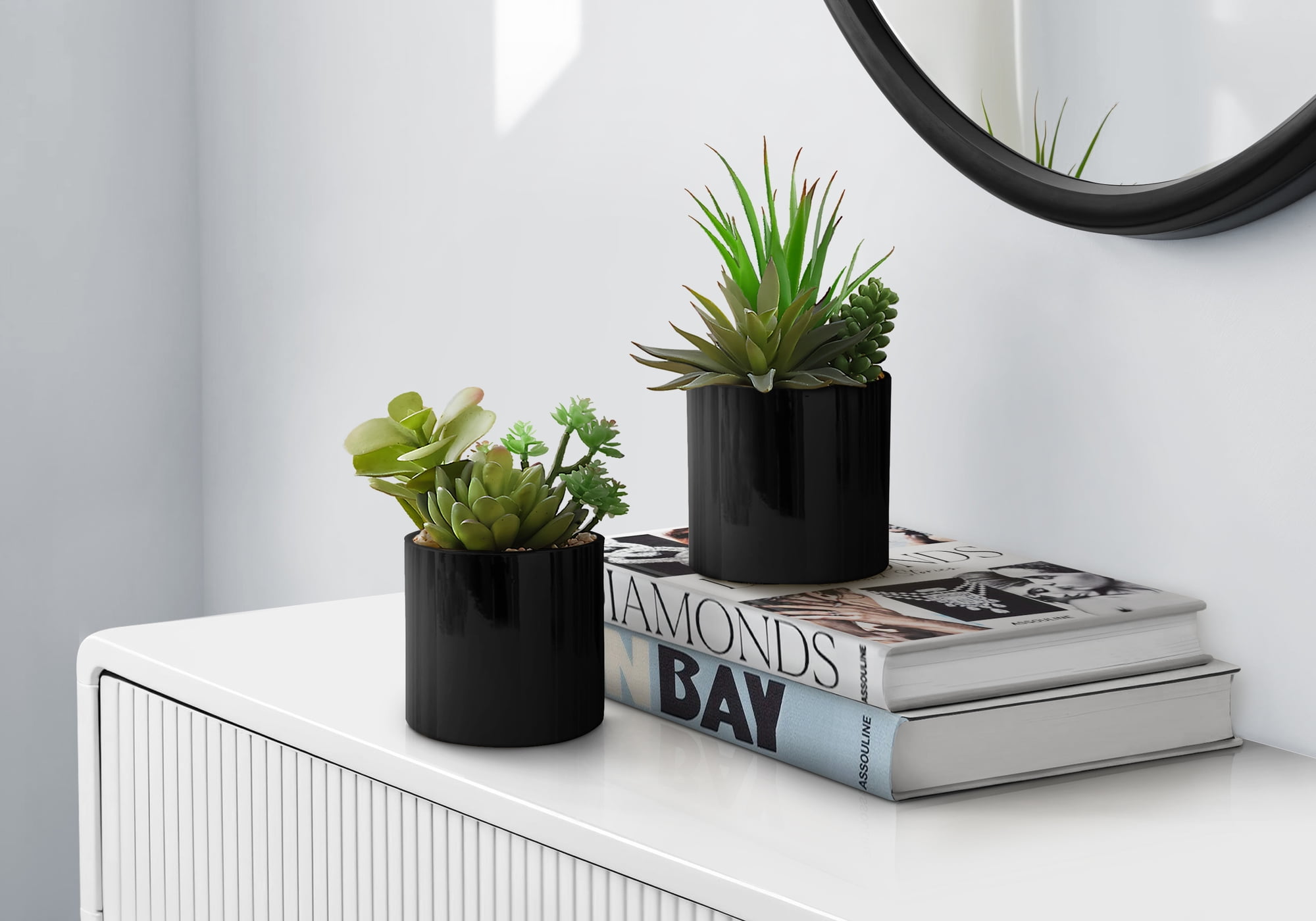 Indoor Plants Artificial Plant, 7" Tall, Succulent, Indoor, Faux, Fake ...