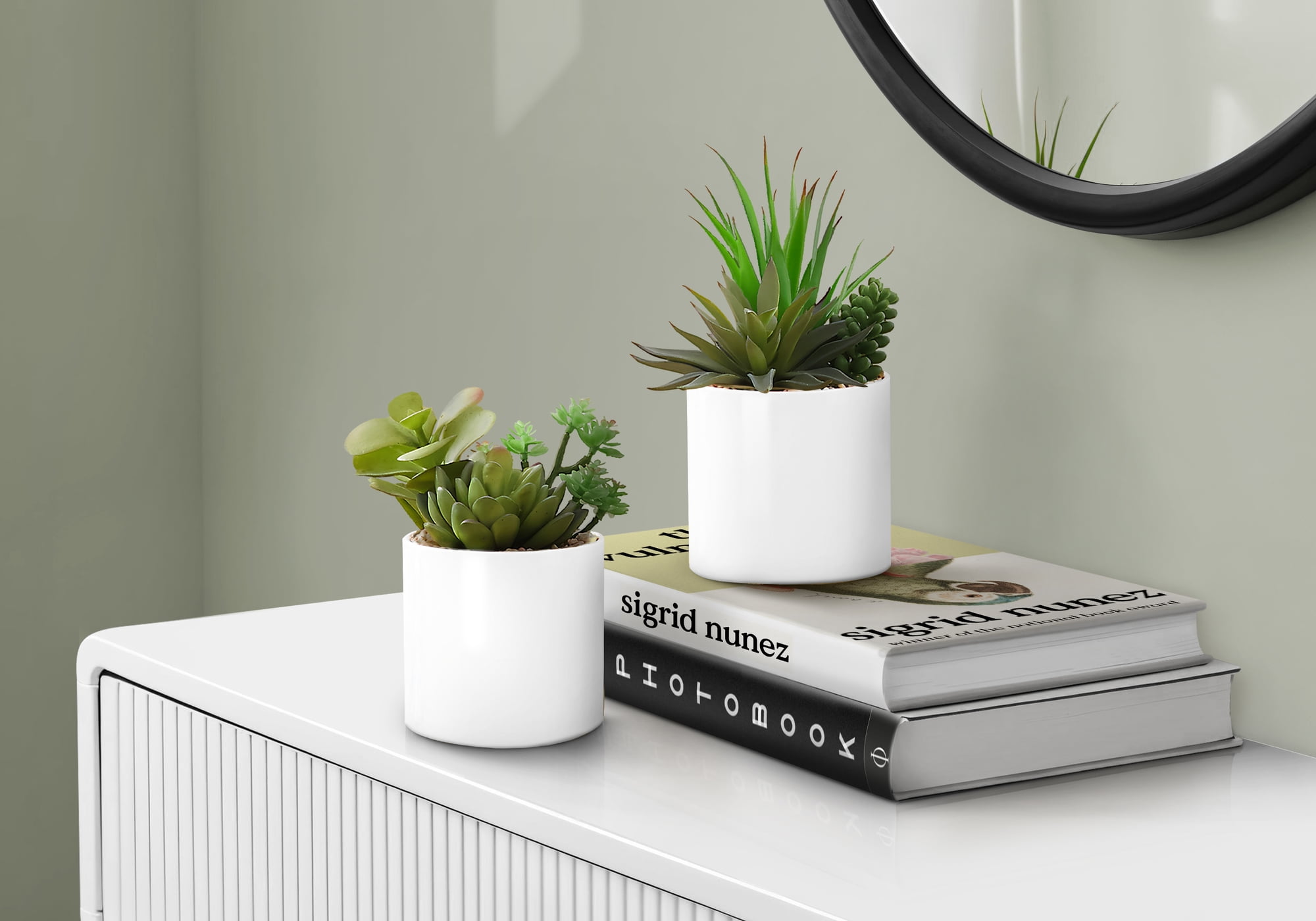 Indoor Plants Artificial Plant, 7" Tall, Succulent, Indoor, Faux, Fake ...