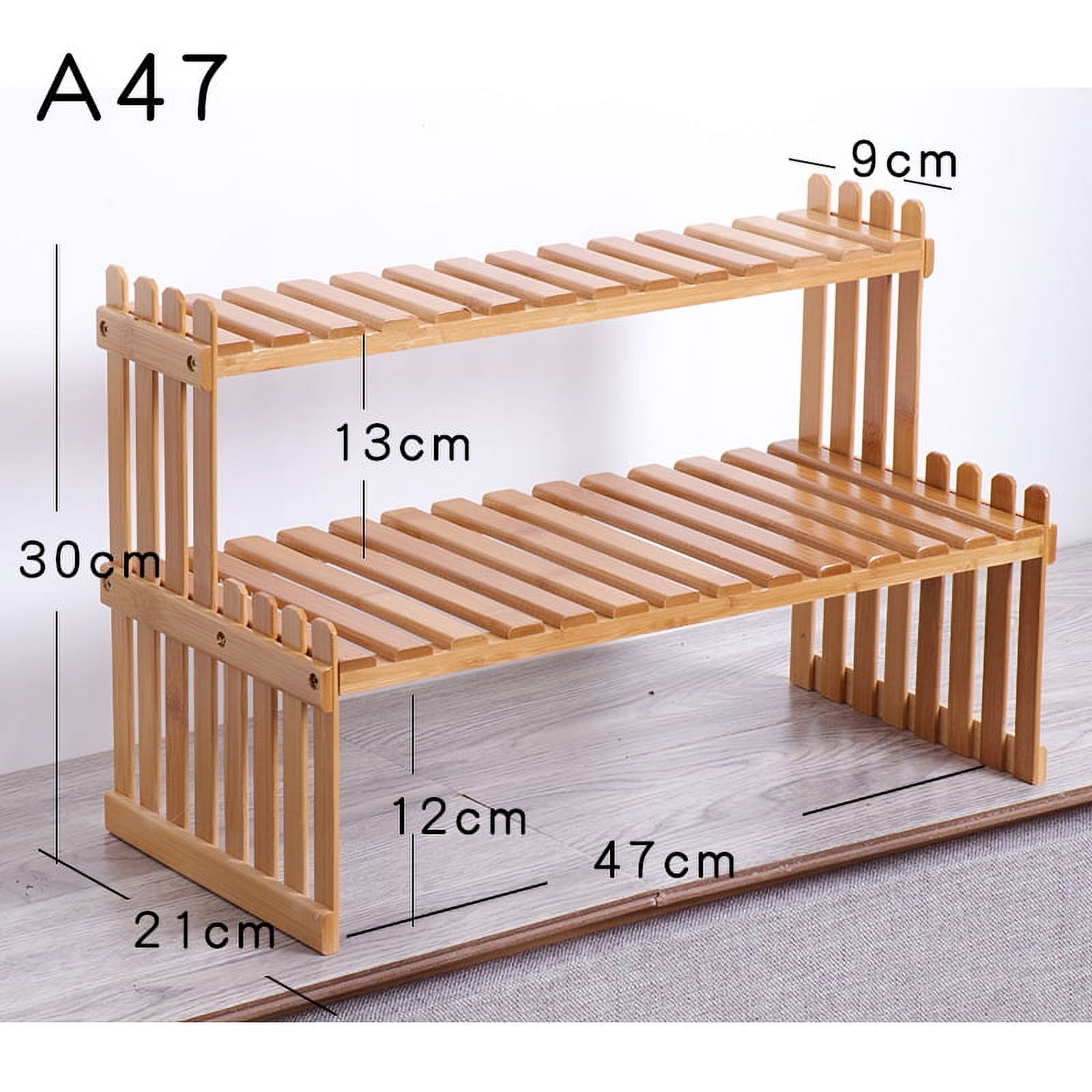 Indoor Plants Holder Wood Shelf Pot Organizer Bookshelf Balcony Bay ...