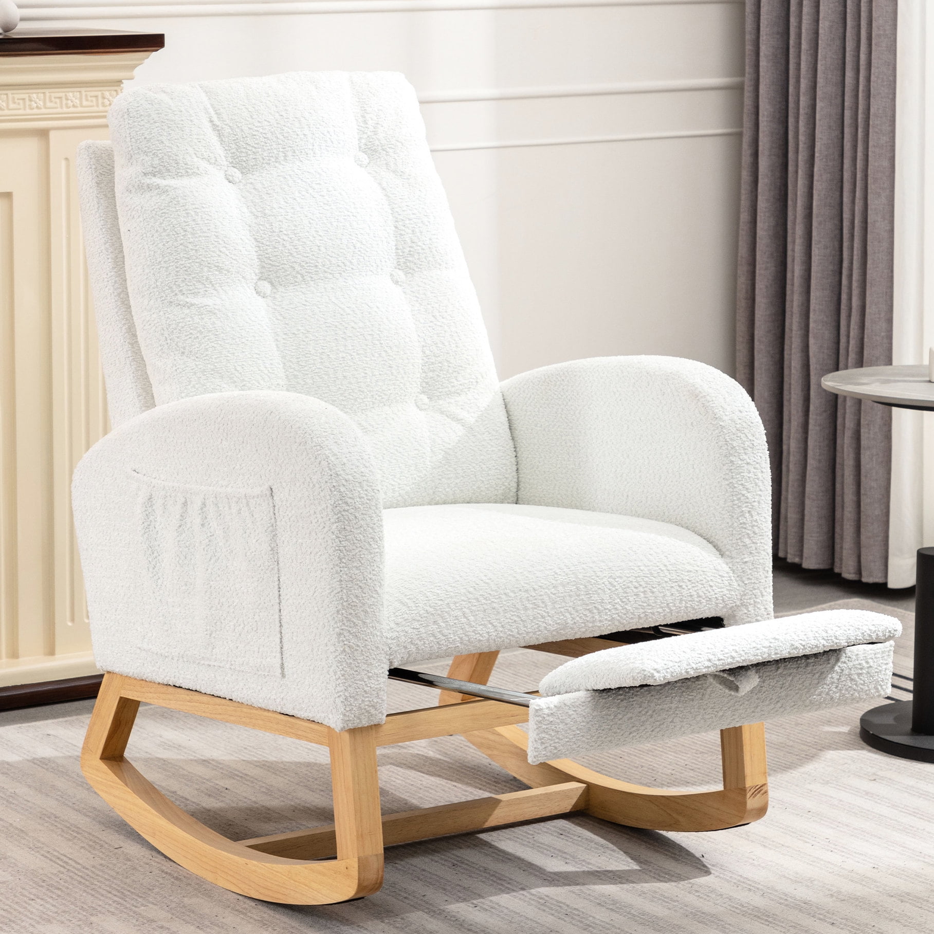 Indoor Rocking Chair with Storage Pocket | Add Convenience to Your Room ...