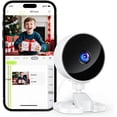 Indoor Security Camera 2.4GHz, Baby Monitor, Pet Camera, Dog Cam, Night ...