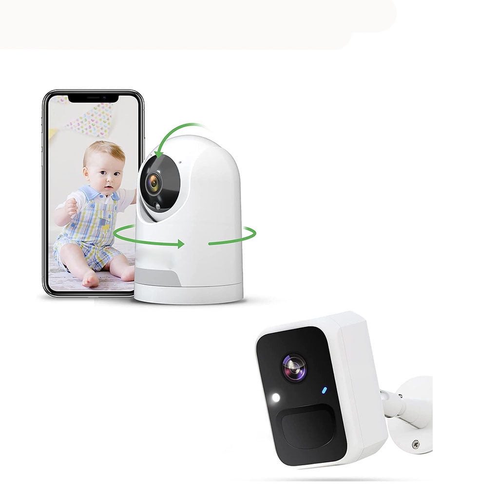 Indoor Security Camera, Wireless Outdoor Security Camera,Battery Powe ...