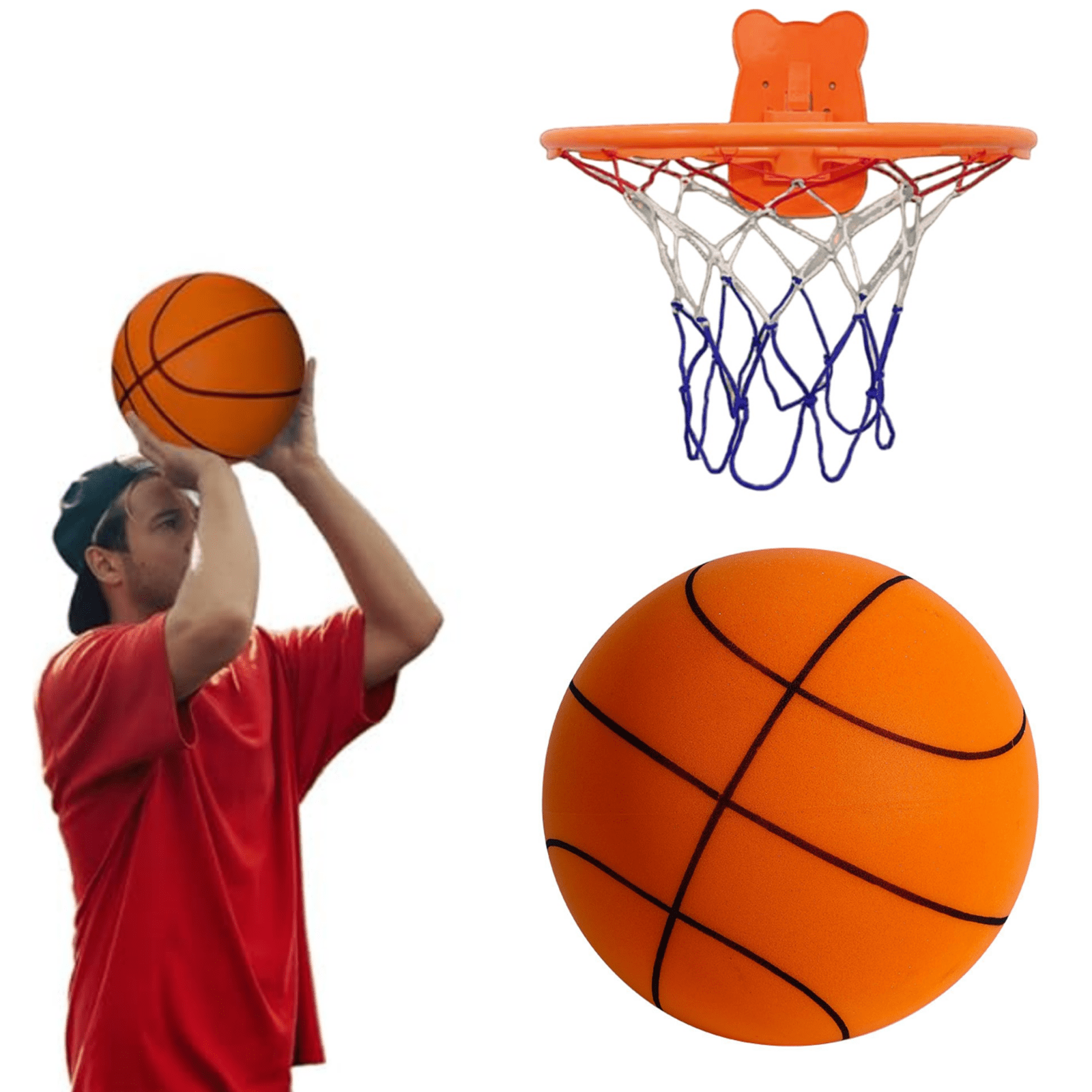 Indoor Silent Basketball, 2024 Quiet Basketball Indoor, Silent ...