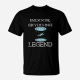 Indoor Skydiving Legend Tunnel Flight Wingsuit Skydiver TShirt ...